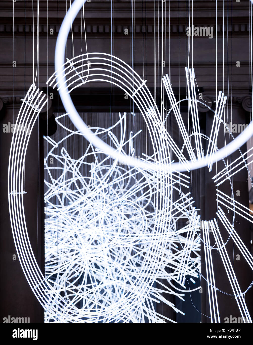 Forms in Space...by Light (in Time) by Cerith Wyn Evans, Tate Britain ...