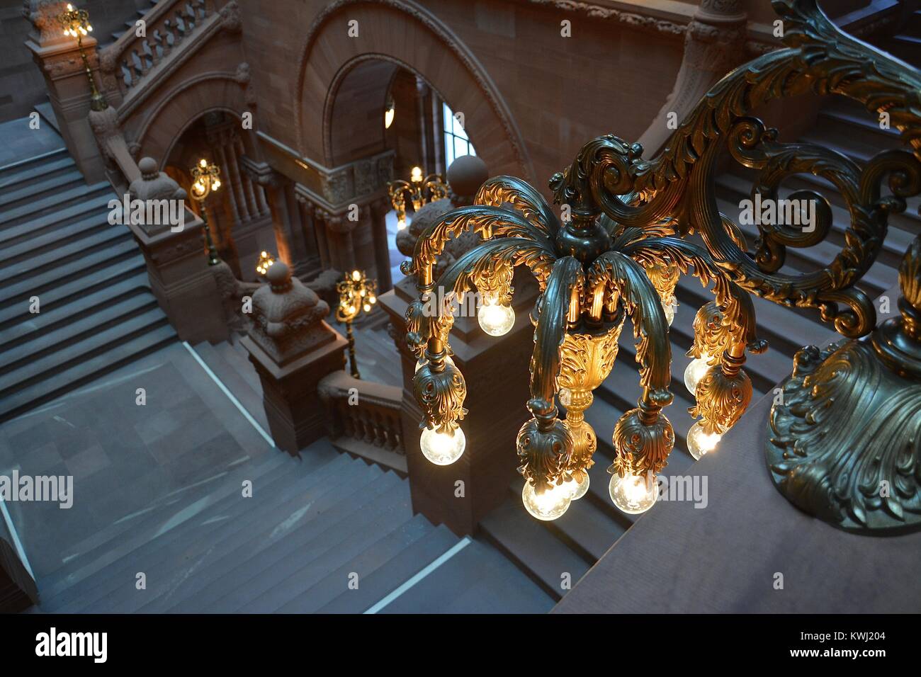 The million dollar staircase hi-res stock photography and images - Alamy