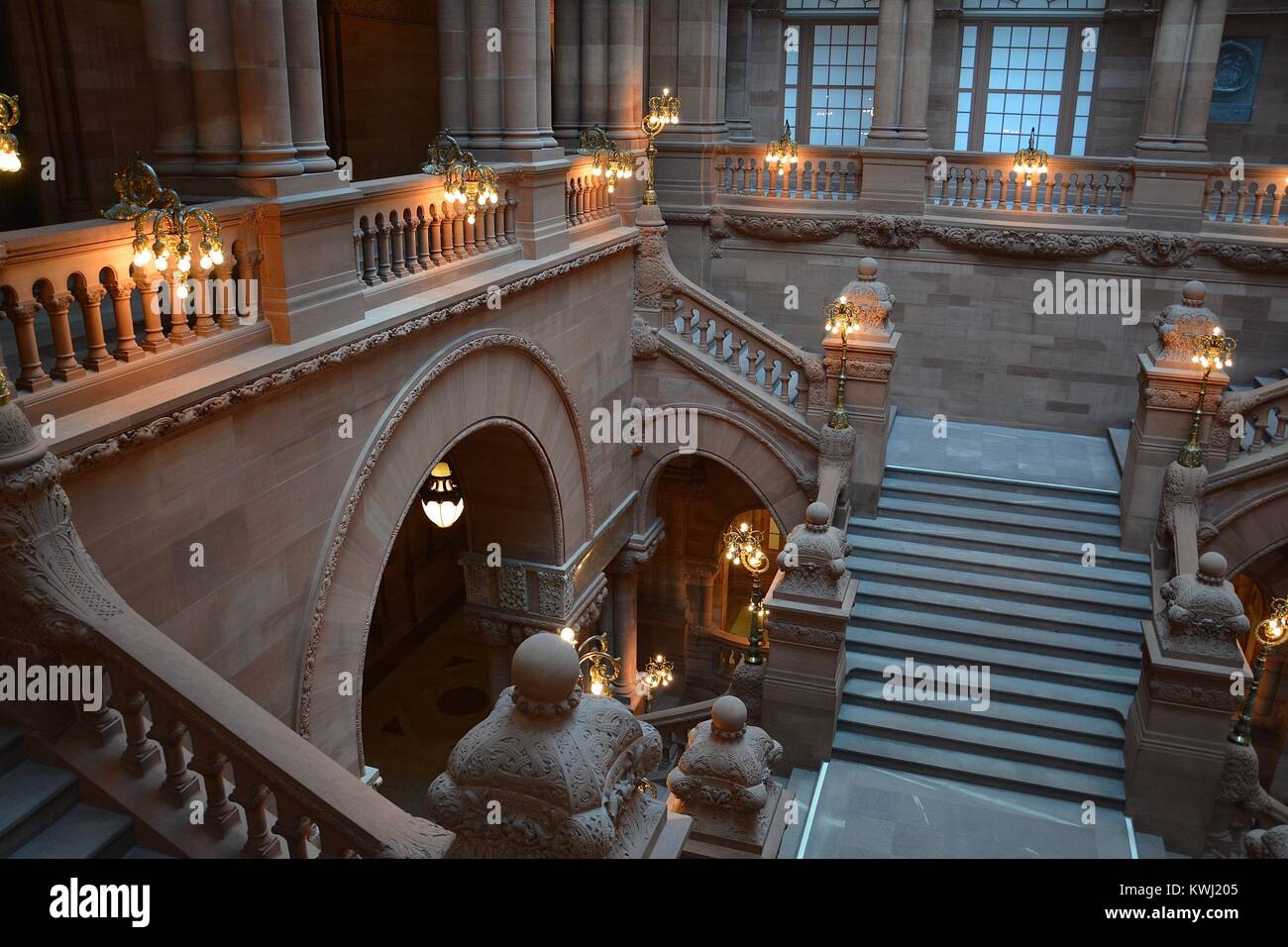The million dollar staircase hi-res stock photography and images - Alamy