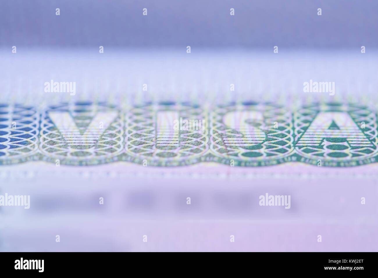 United Kingdom Visa Stamp in a foreign passport Stock Photo - Alamy