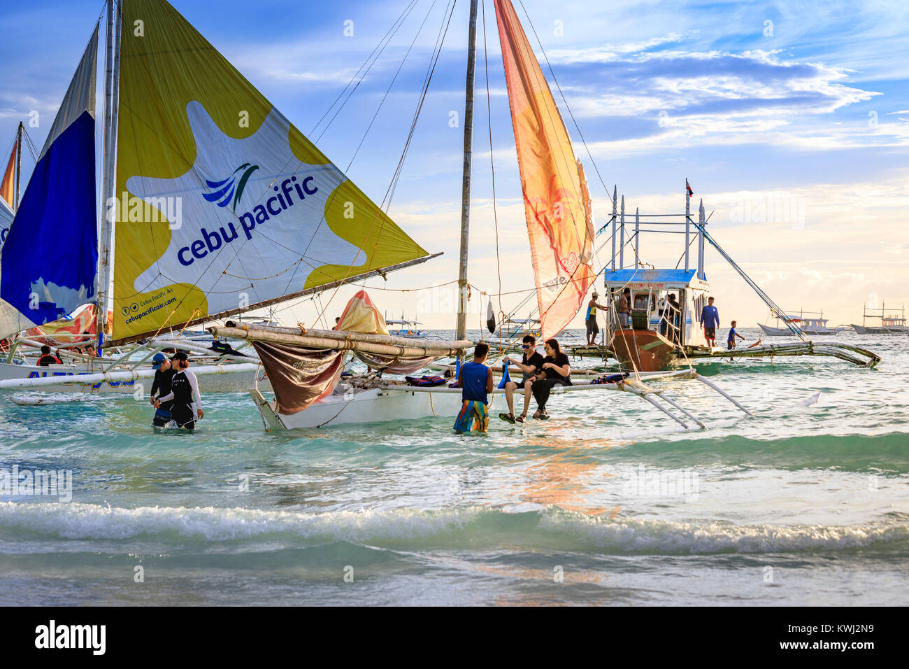 Crowded Boracay High Resolution Stock Photography and Images - Alamy