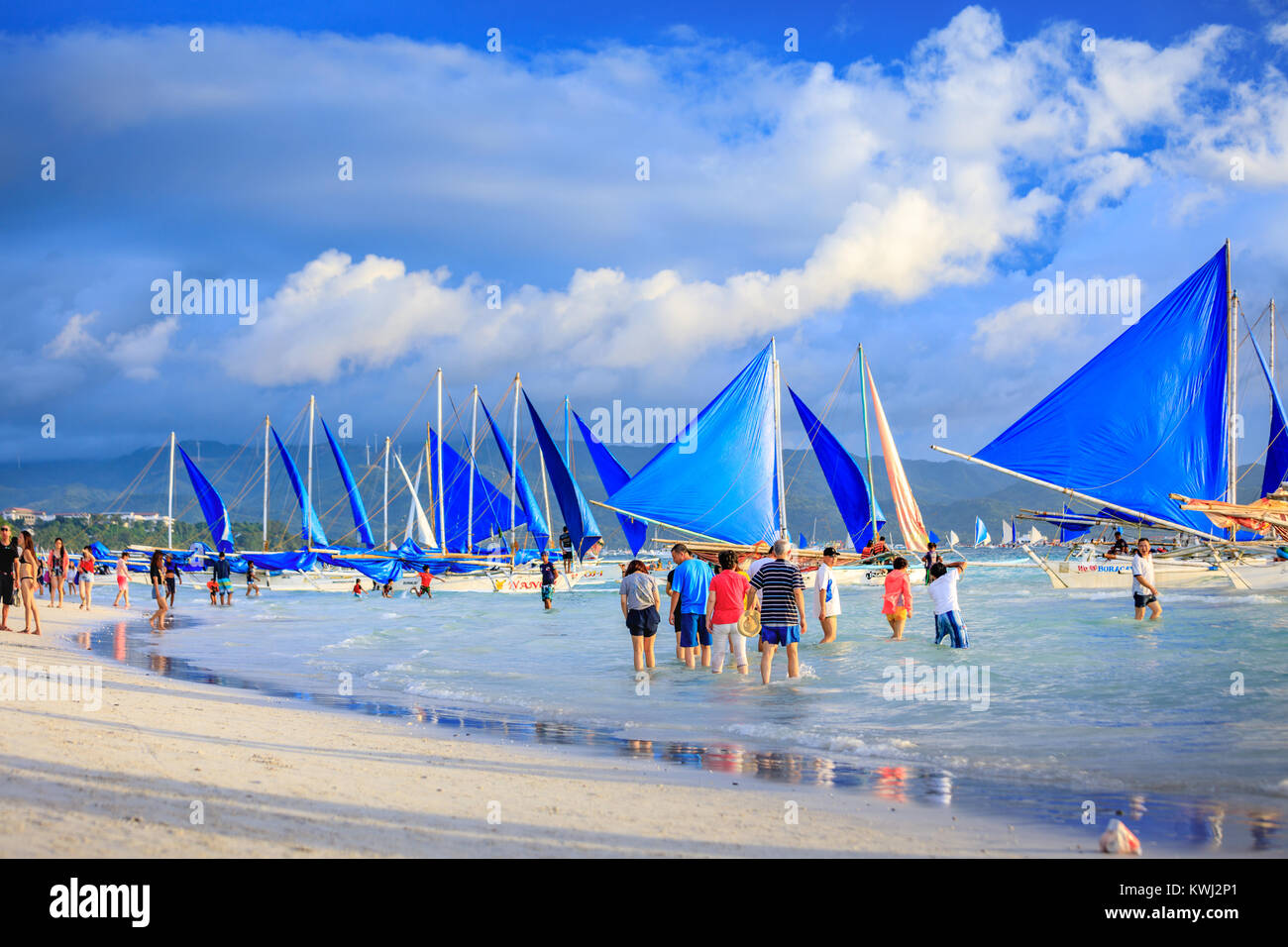 Crowded Boracay High Resolution Stock Photography and Images - Alamy