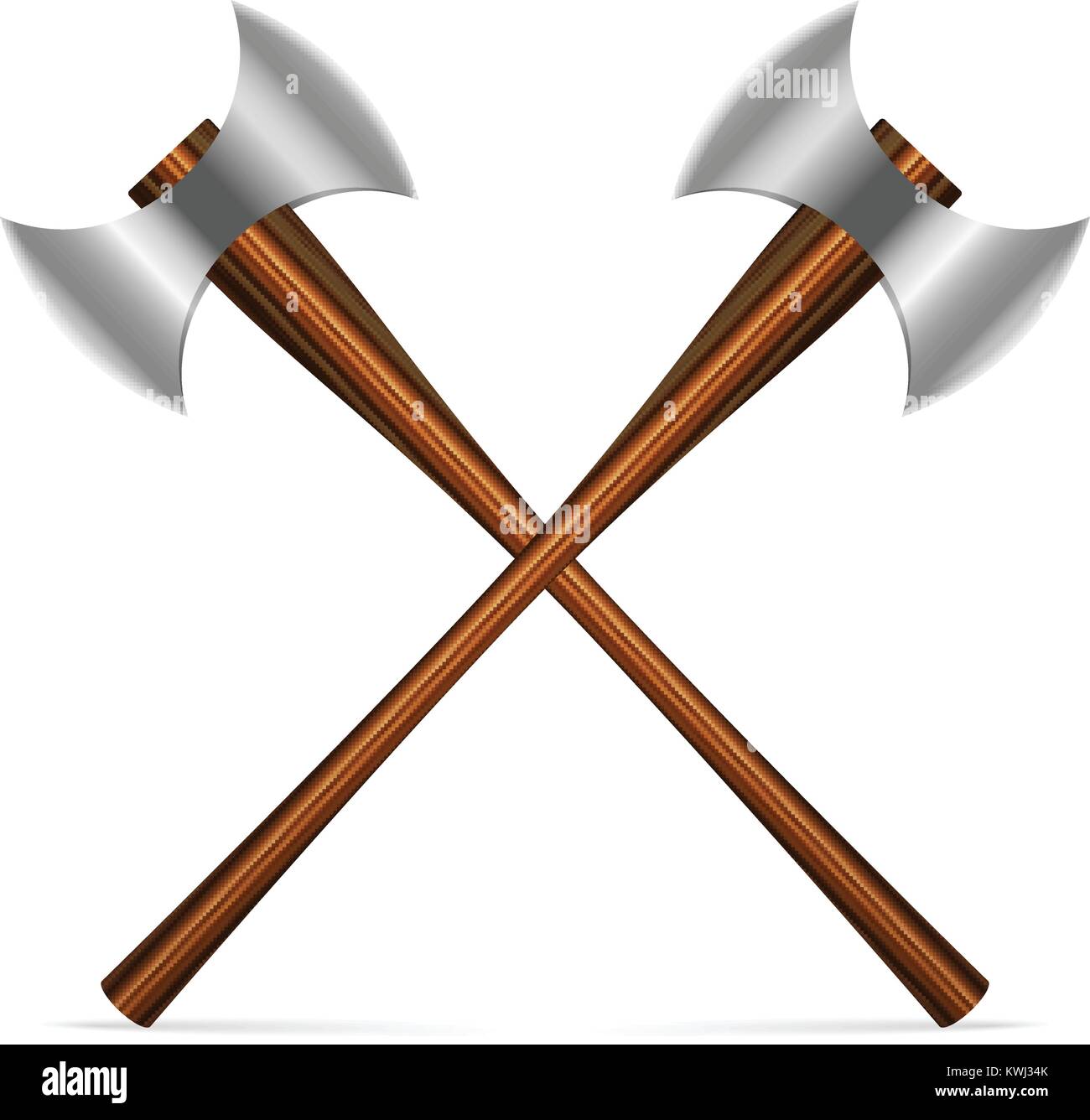 Axes on a white background. Vector illustration Stock Vector Image ...
