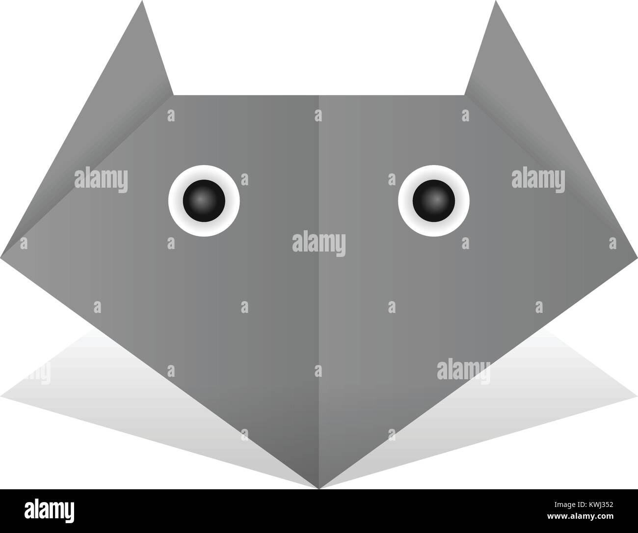 Origami cat hi-res stock photography and images - Alamy