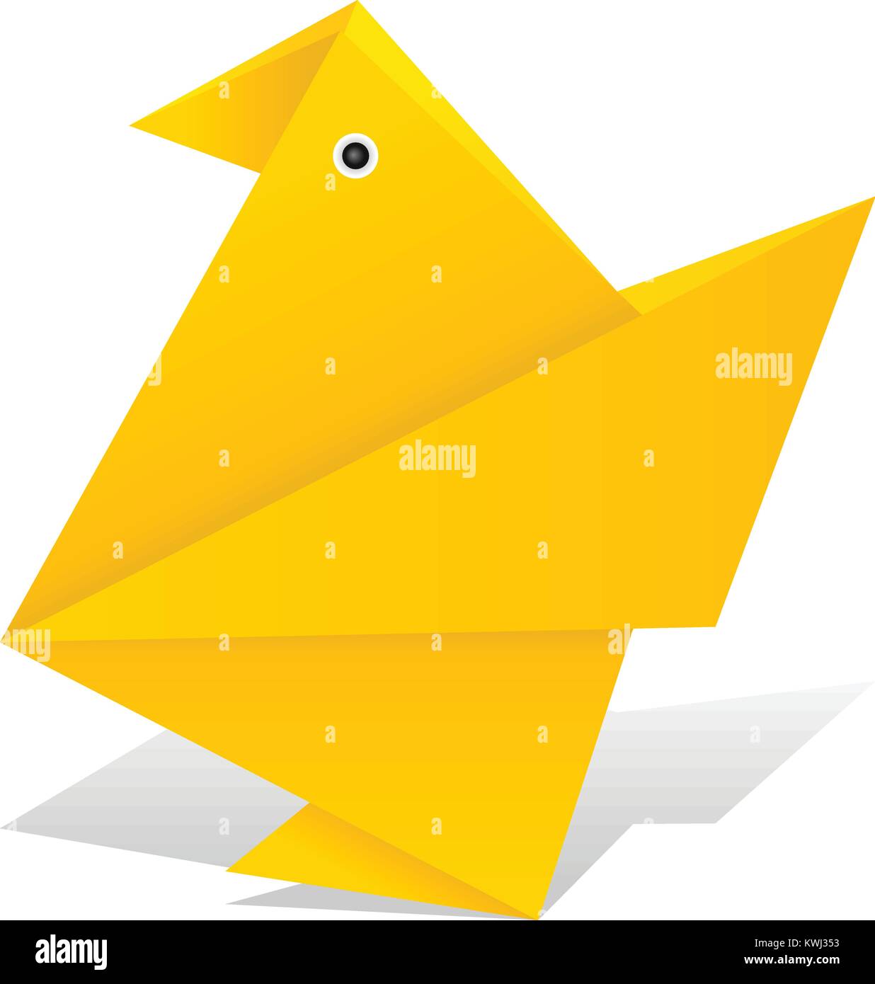 Origami chicken hi-res stock photography and images - Alamy