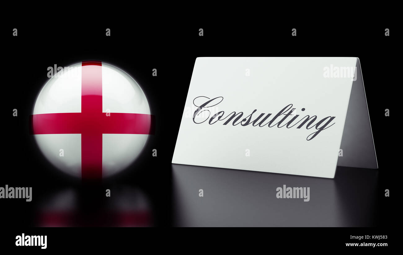 England High Resolution Consulting Concept Stock Photo - Alamy