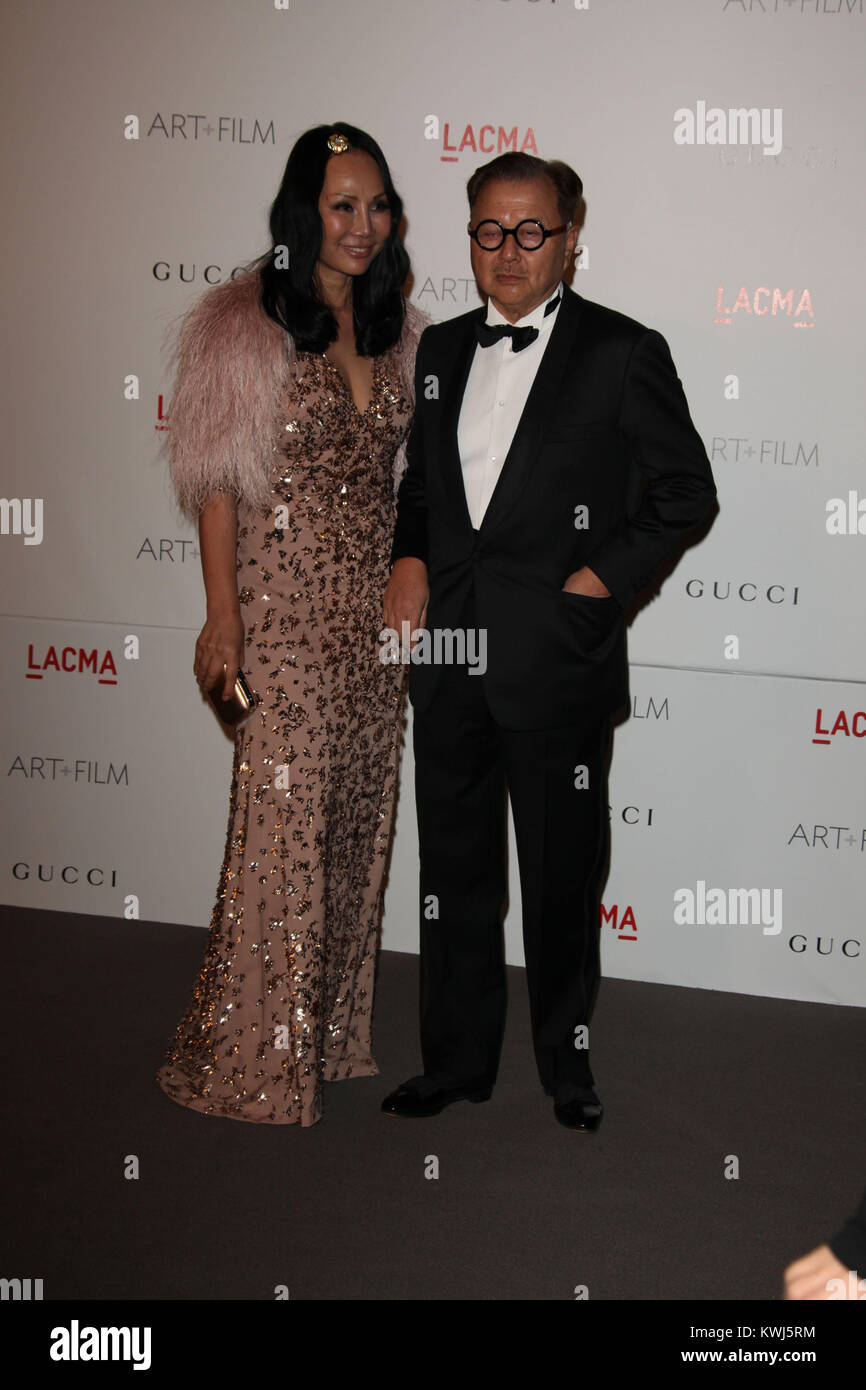 LOS ANGELES, CA - NOVEMBER 05: Eva Chow Michael Chow attends LACMA's ...