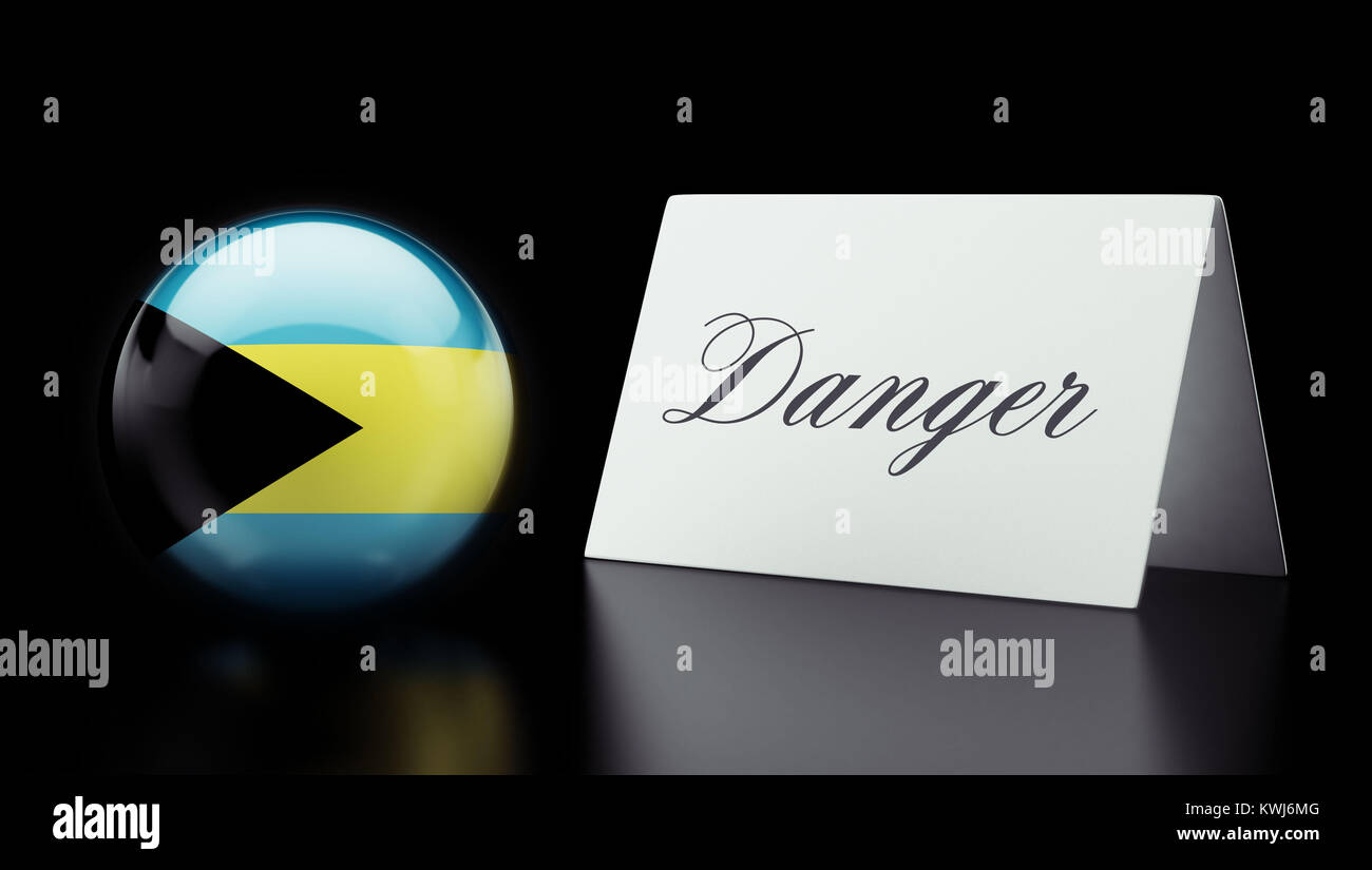 Bahamas High Resolution Danger Concept Stock Photo - Alamy