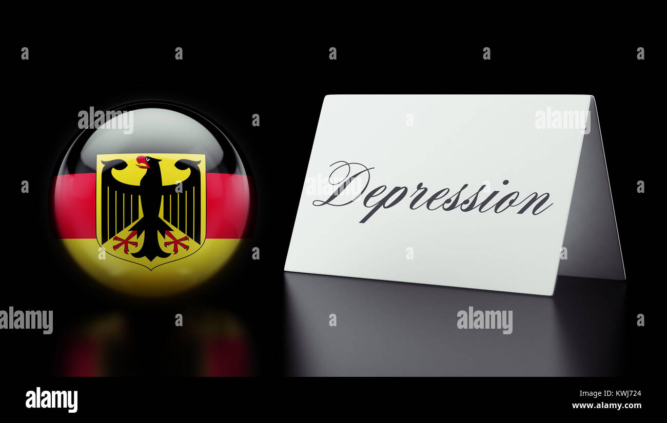 Germany High Resolution Depression Concept Stock Photo - Alamy