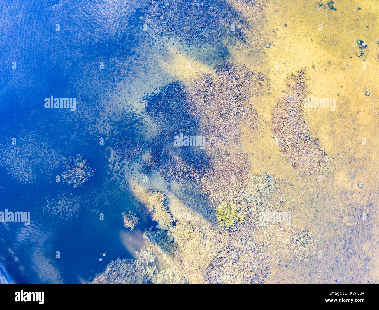 Aerial view of landscape Stock Photo - Alamy