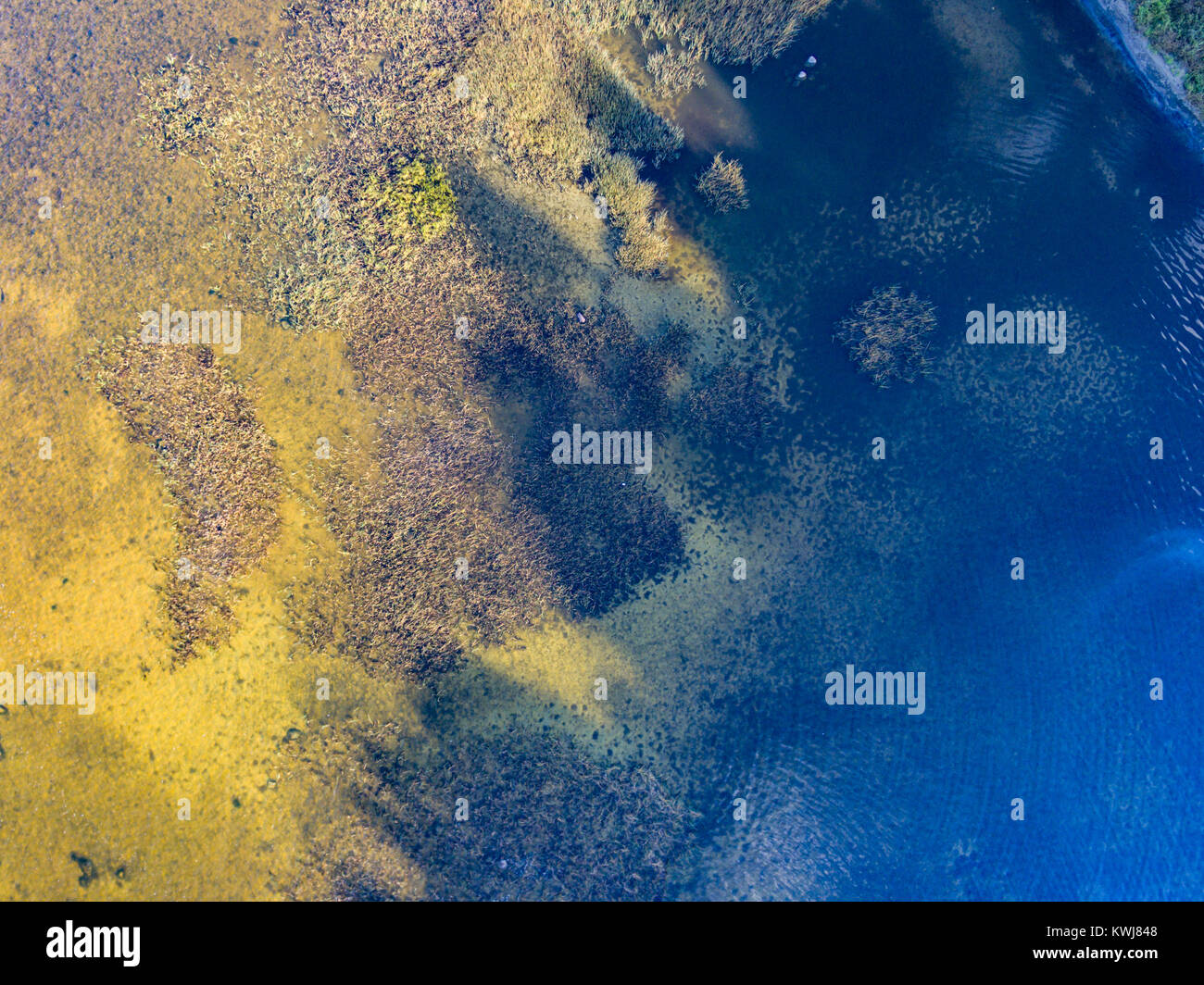 Aerial view of landscape Stock Photo - Alamy