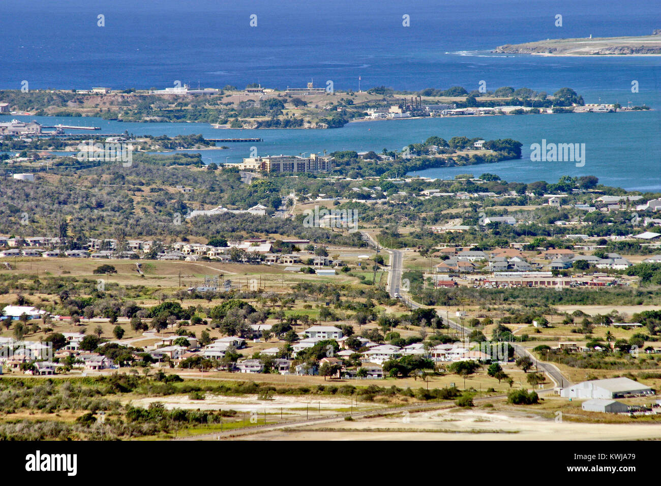 GUANTANAMO BAY, CUBA, JANUARY 10, 2006. The military base of the United ...