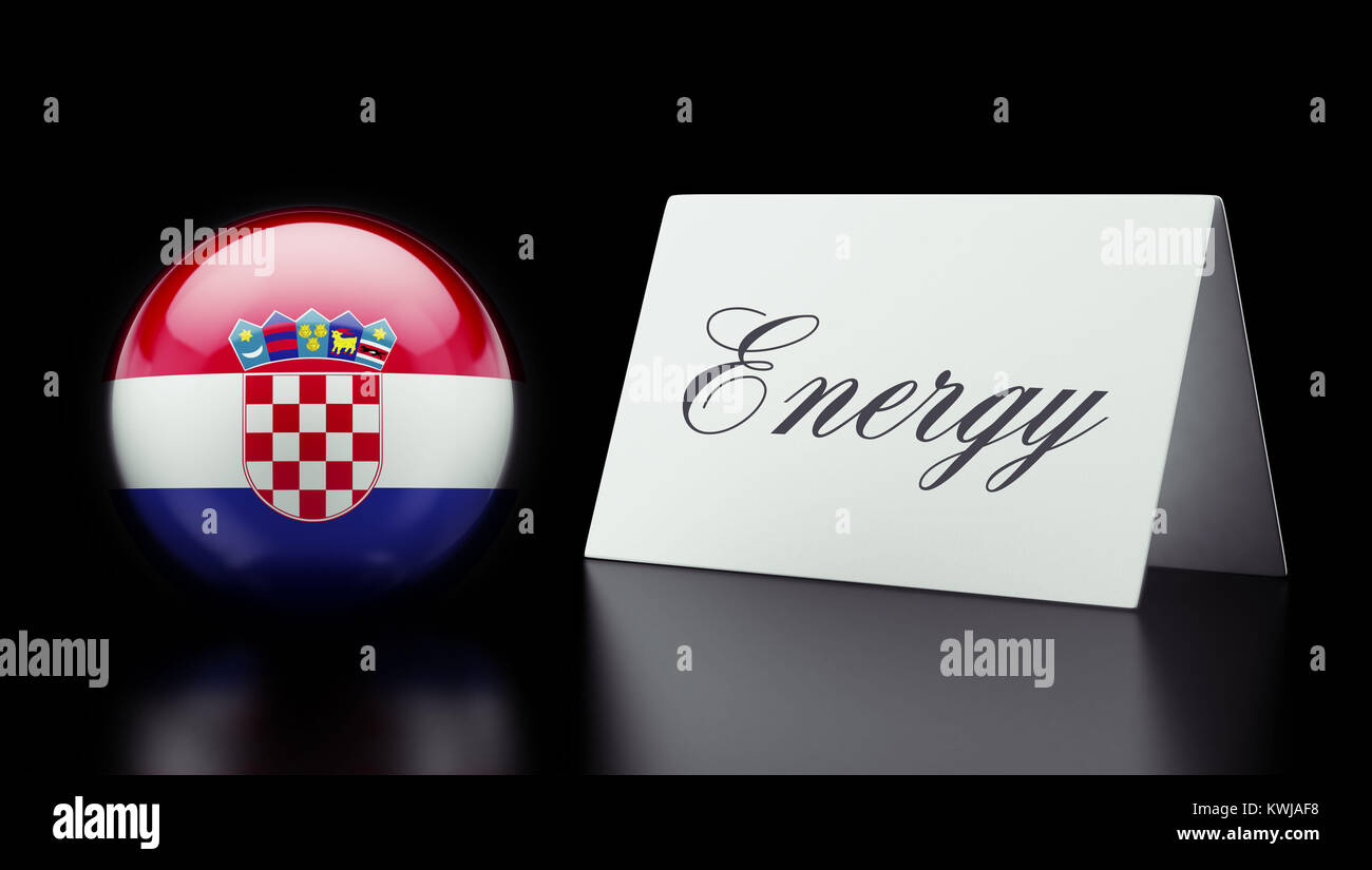 Croatia High Resolution Energy Concept Stock Photo - Alamy