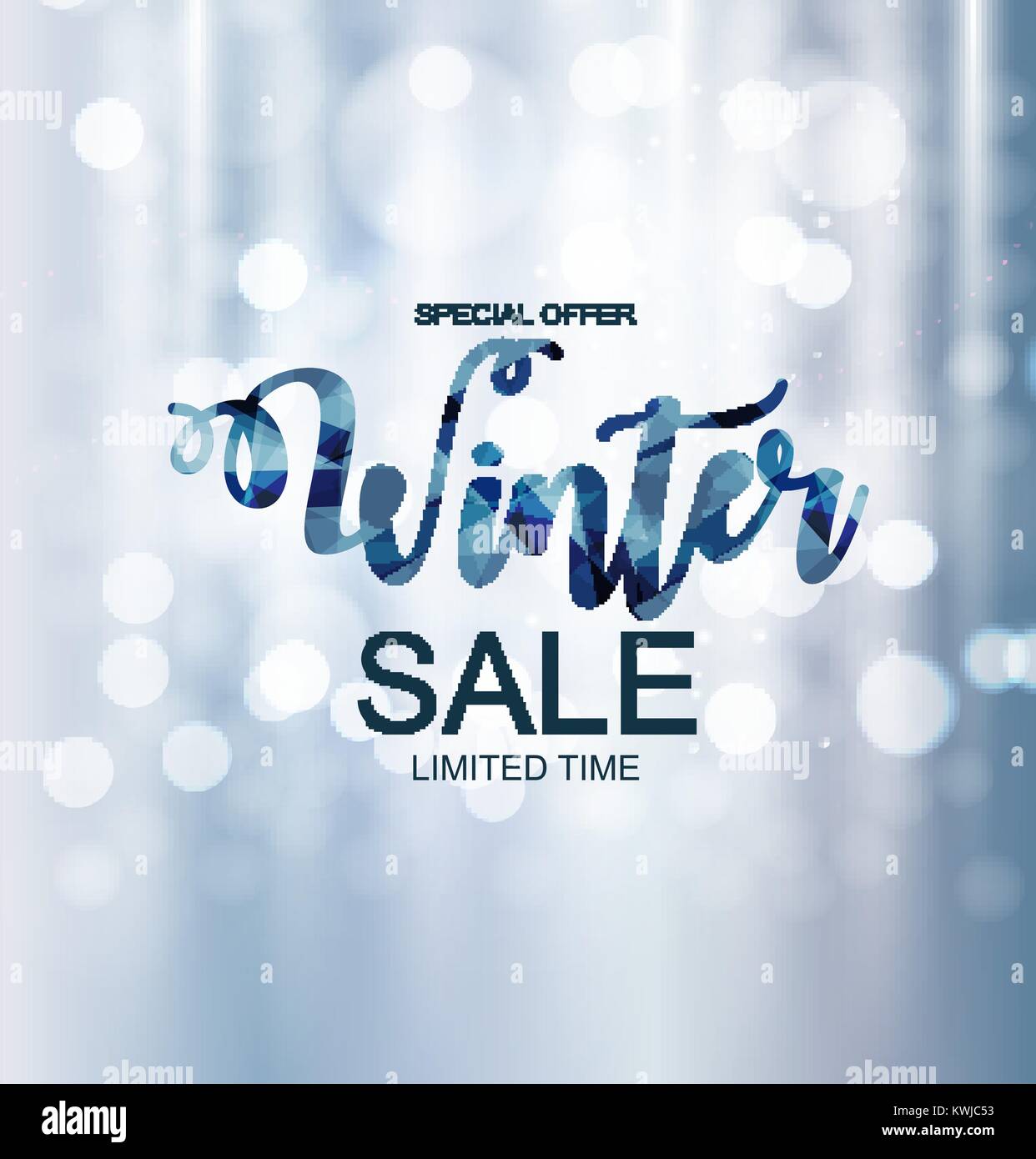 Winter Sale Background Special Offer Banner Background for Business and ...