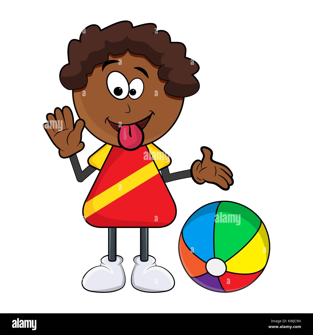 Beach Ball Clip Art Girl