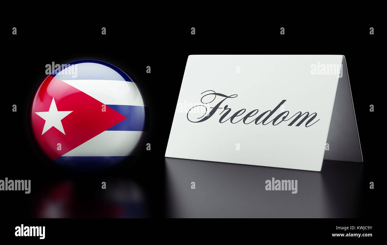 Cuba High Resolution Freedom Concept Stock Photo - Alamy