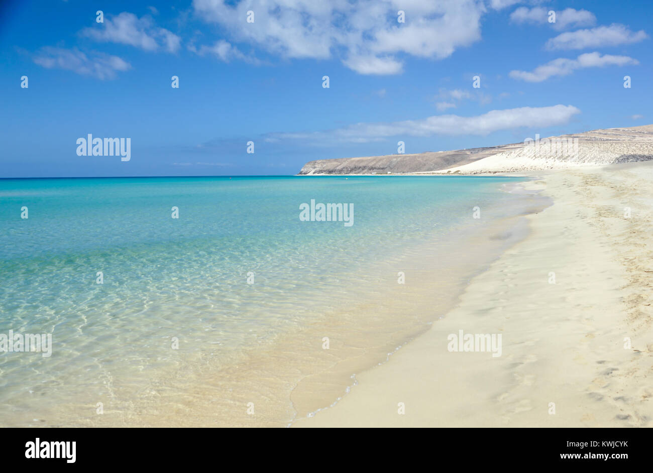 Sotavento Beach in Fuerteventura, Canary Islands, Spain Stock Photo - Alamy