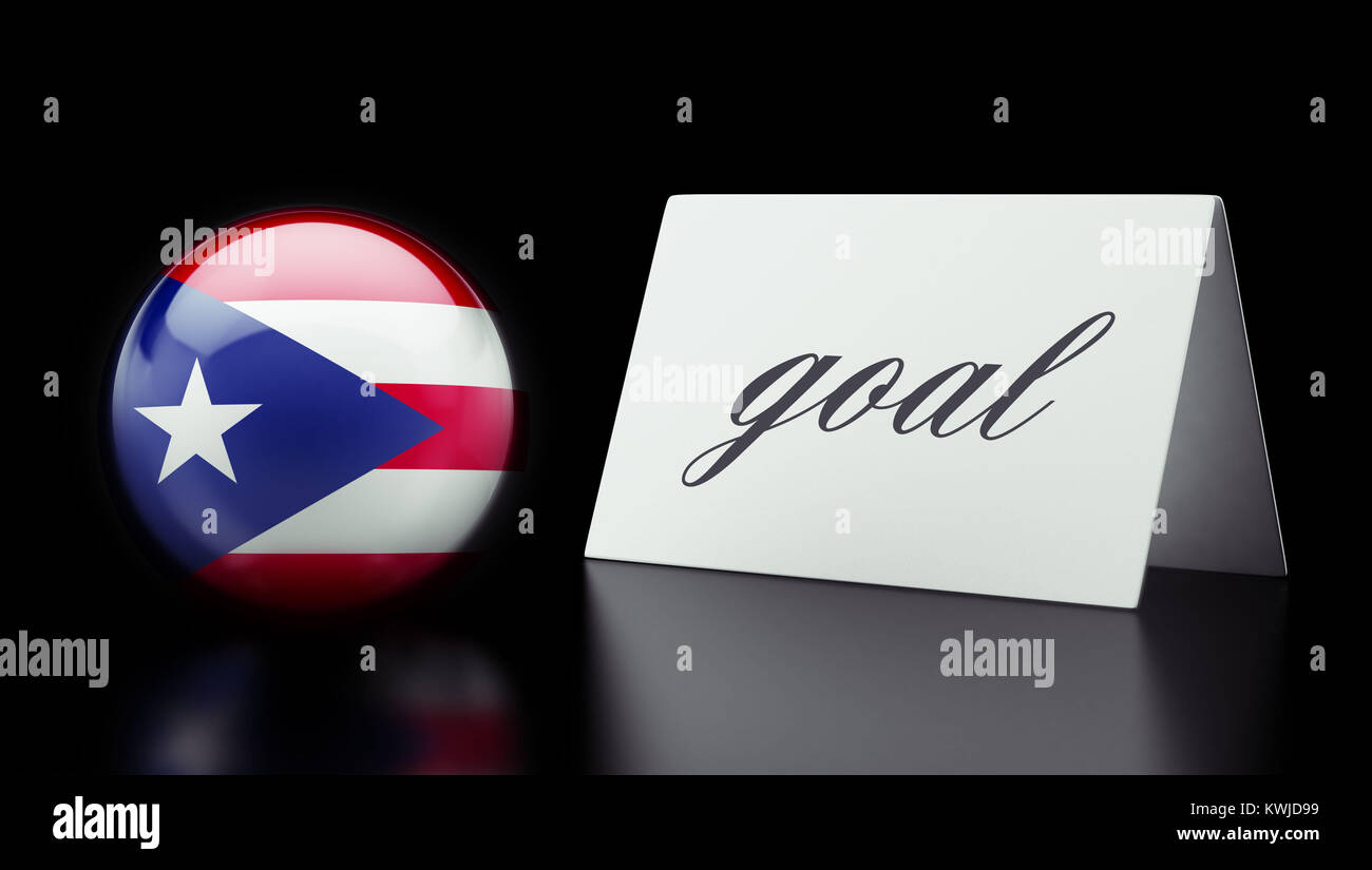 Puerto Rico High Resolution Goal Concept Stock Photo - Alamy