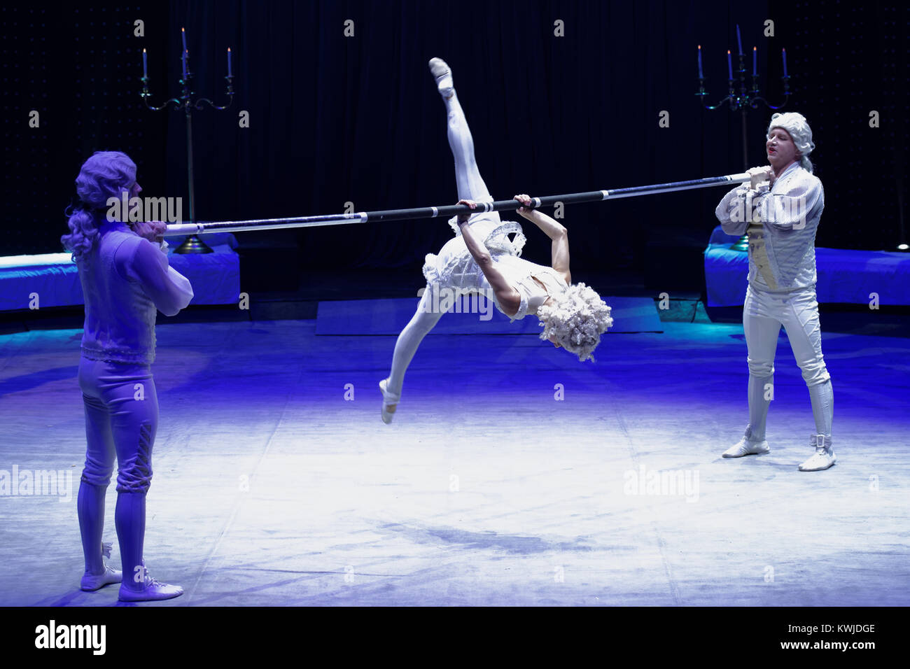 St. Petersburg, Russia - December 28, 2017: Ballet of Great Moscow ...