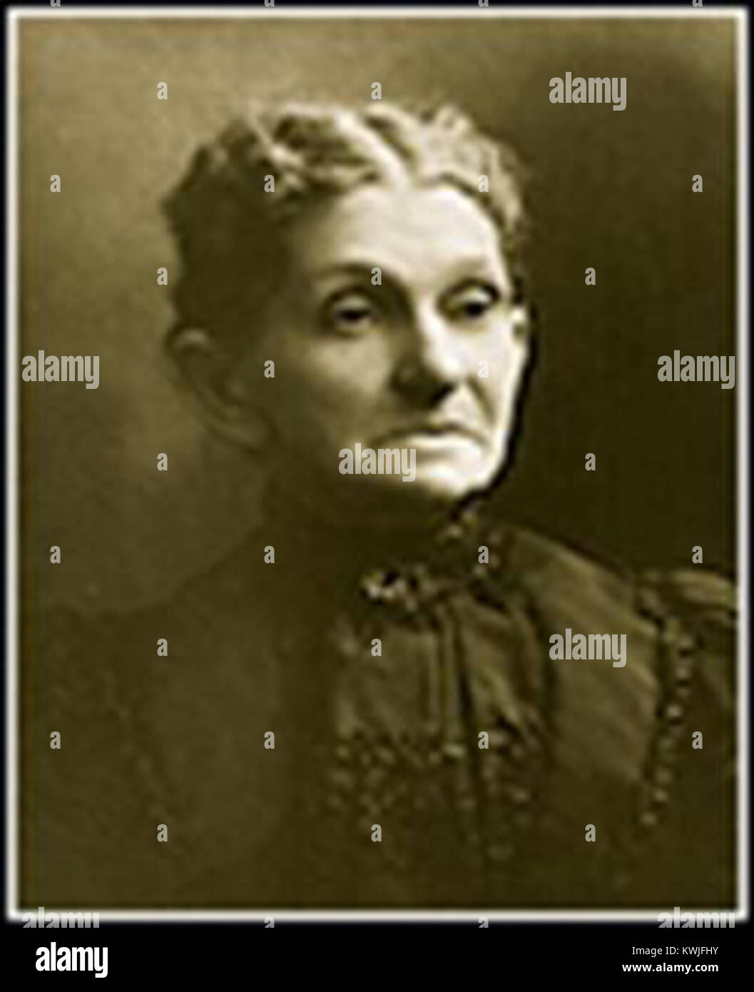 A portrait of Josephine (Harris) Kearney, highlighting her role in ...