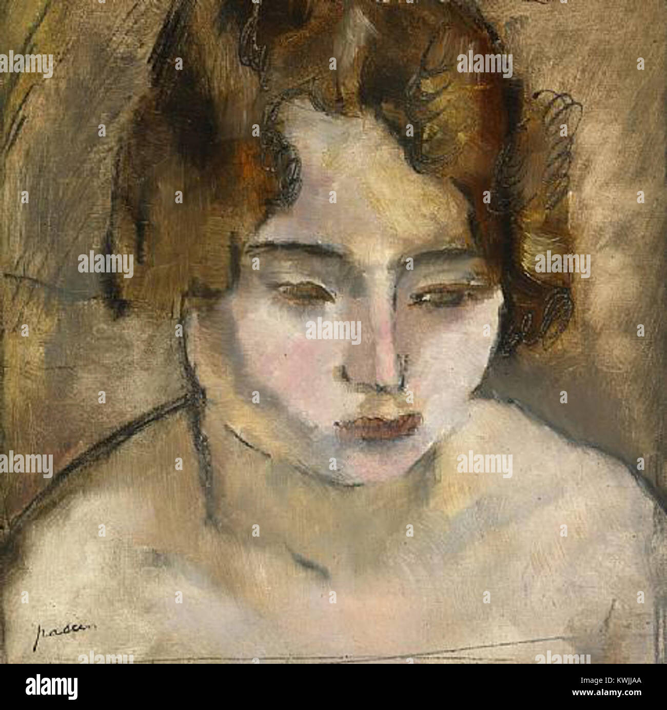 Jules Pascin-La Sangeusa, 1924 Stock Photo - Alamy