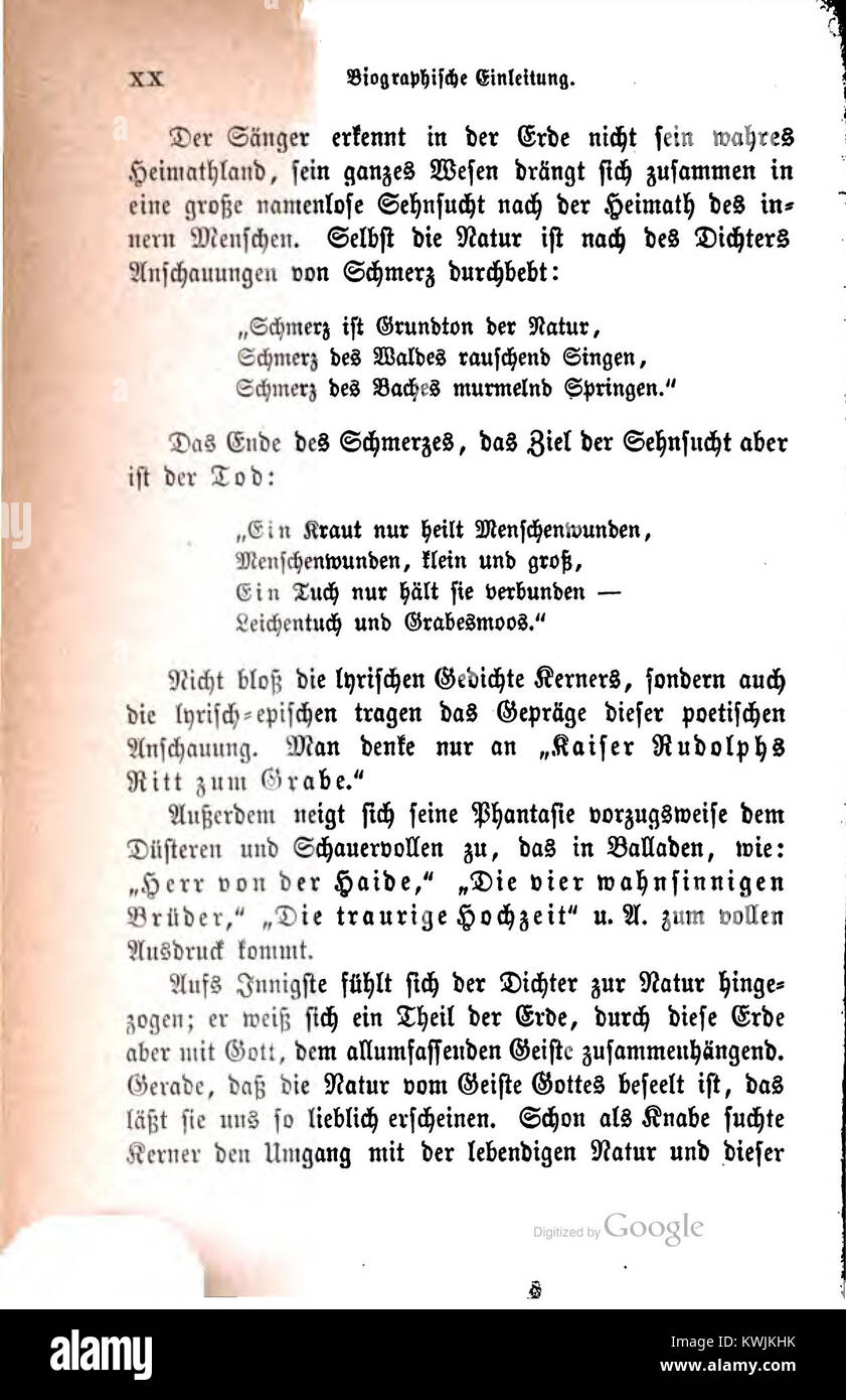 19th century german poetry hi-res stock photography and images - Alamy