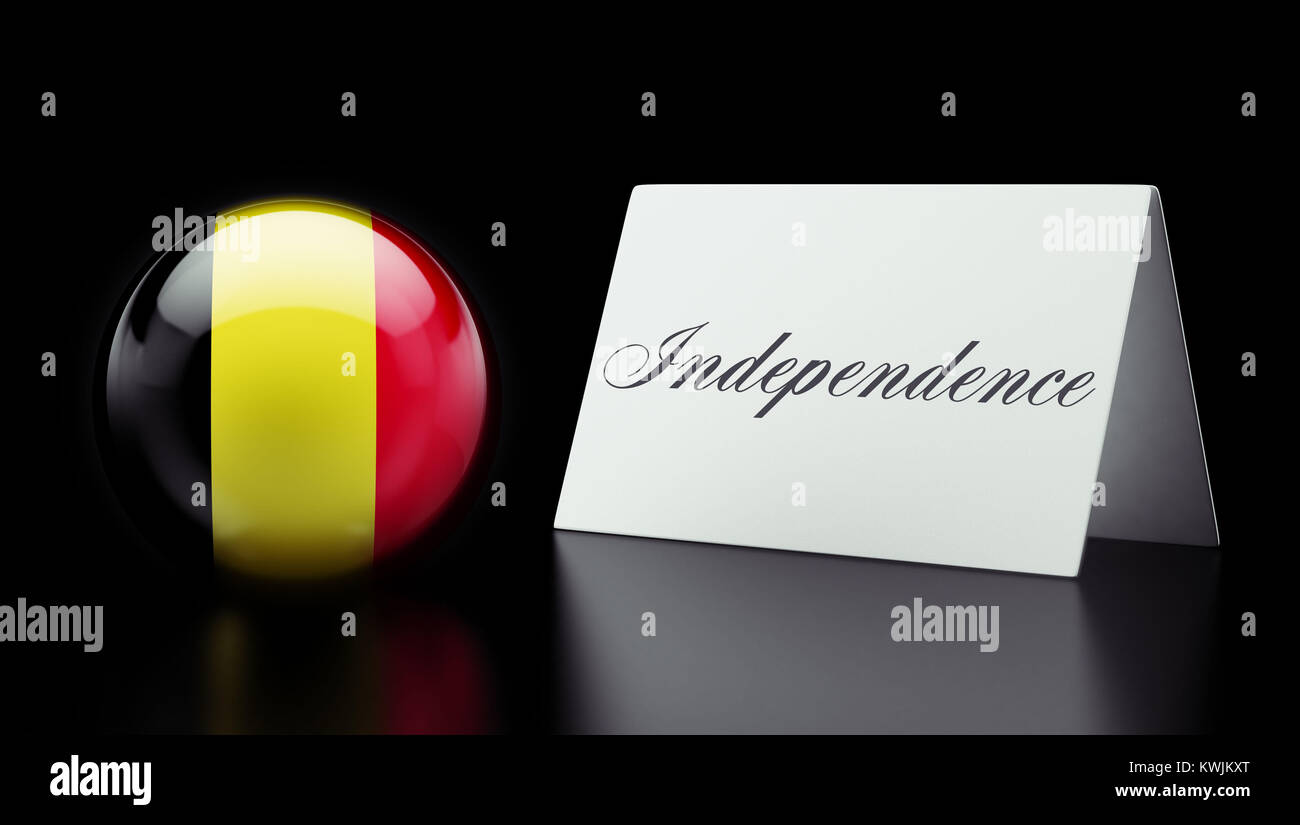 Belgium High Resolution Independence Concept Stock Photo - Alamy