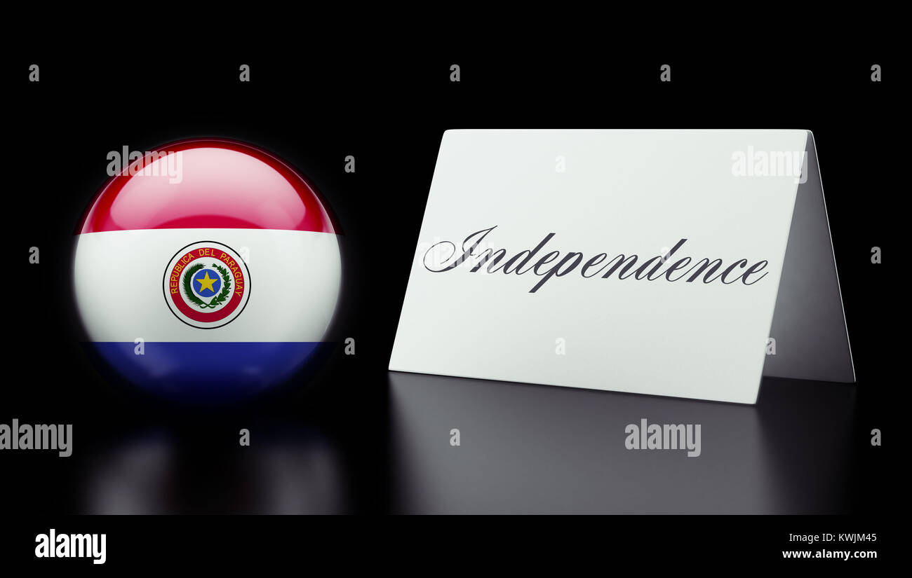 Paraguay High Resolution Independence Concept Stock Photo - Alamy