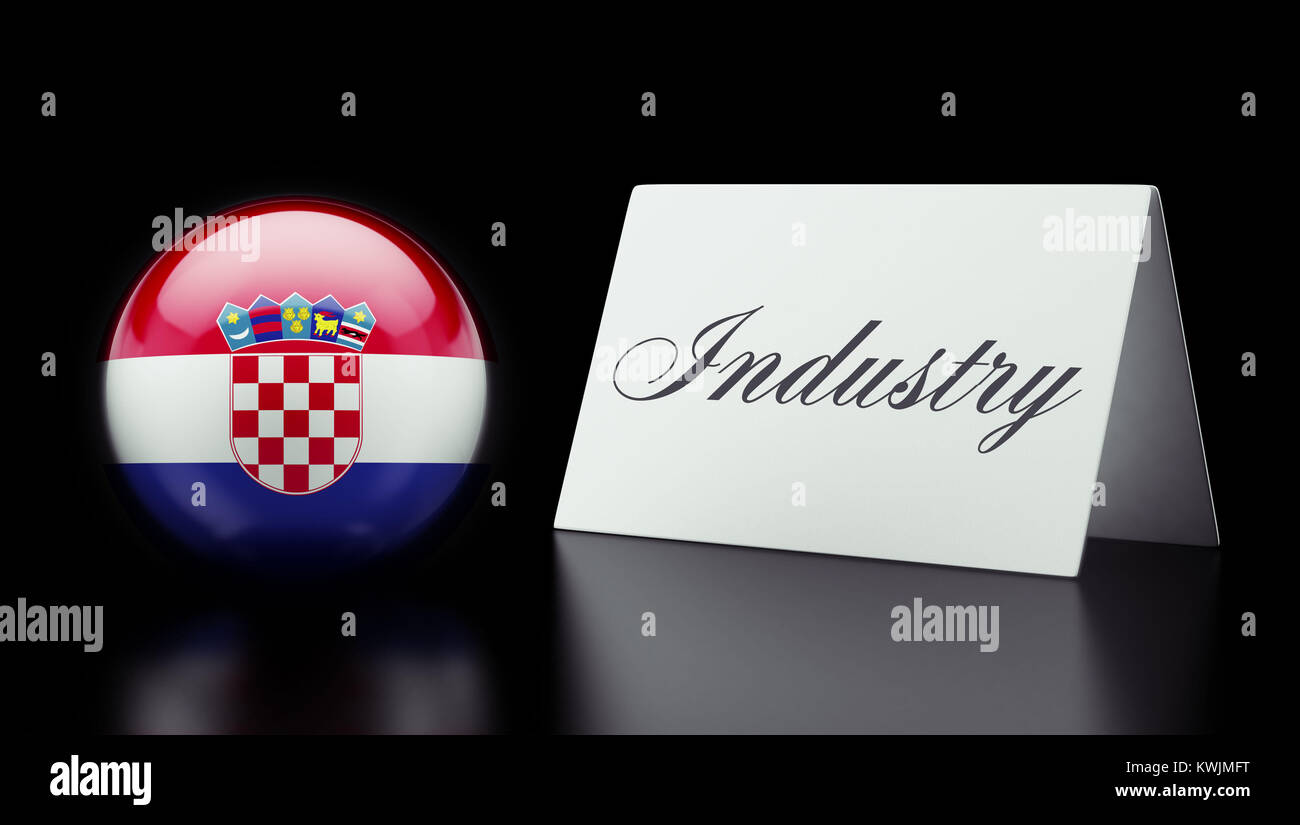 Croatia High Resolution Industry Concept Stock Photo - Alamy