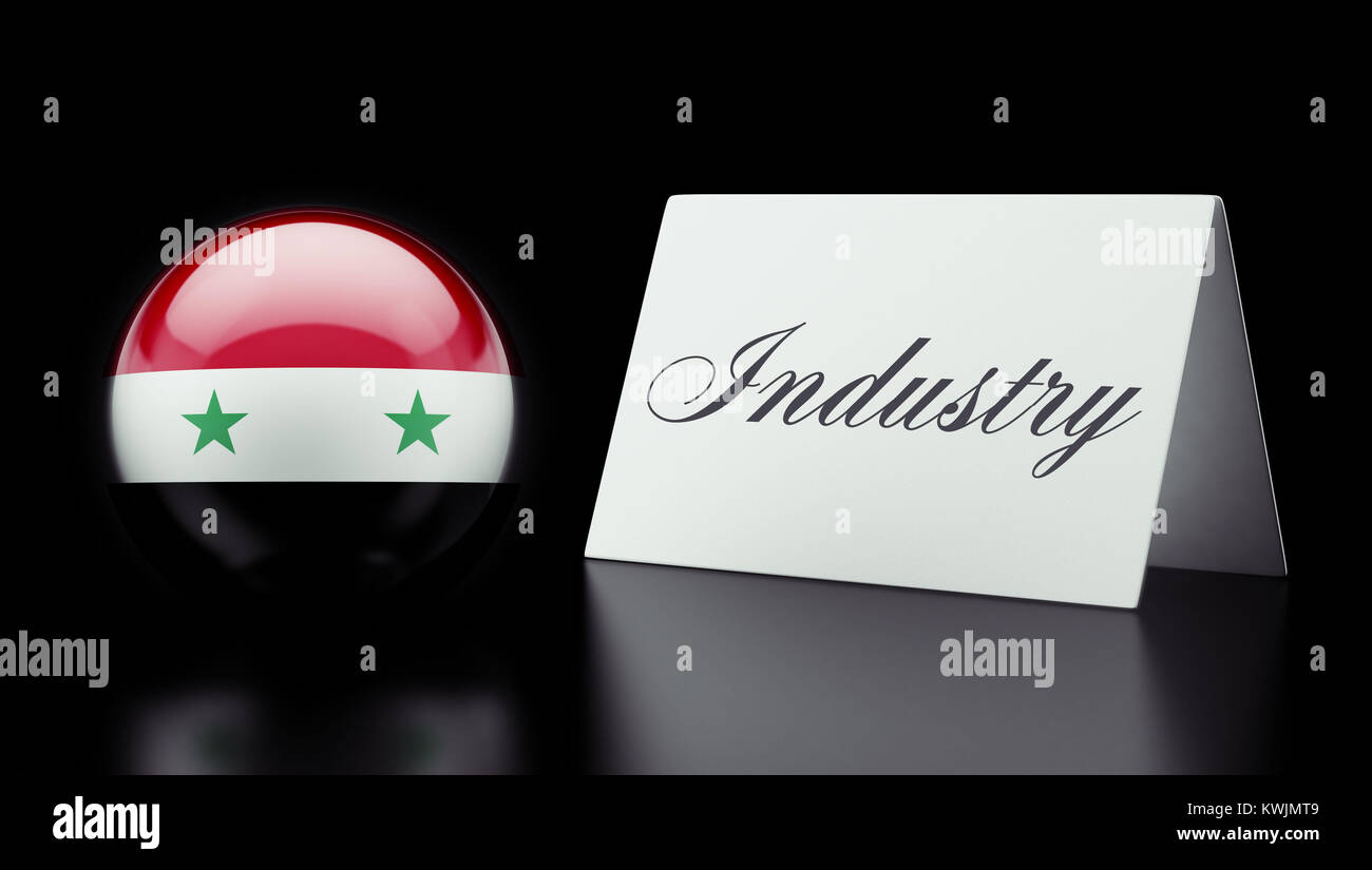 Syria High Resolution Industry Concept Stock Photo - Alamy