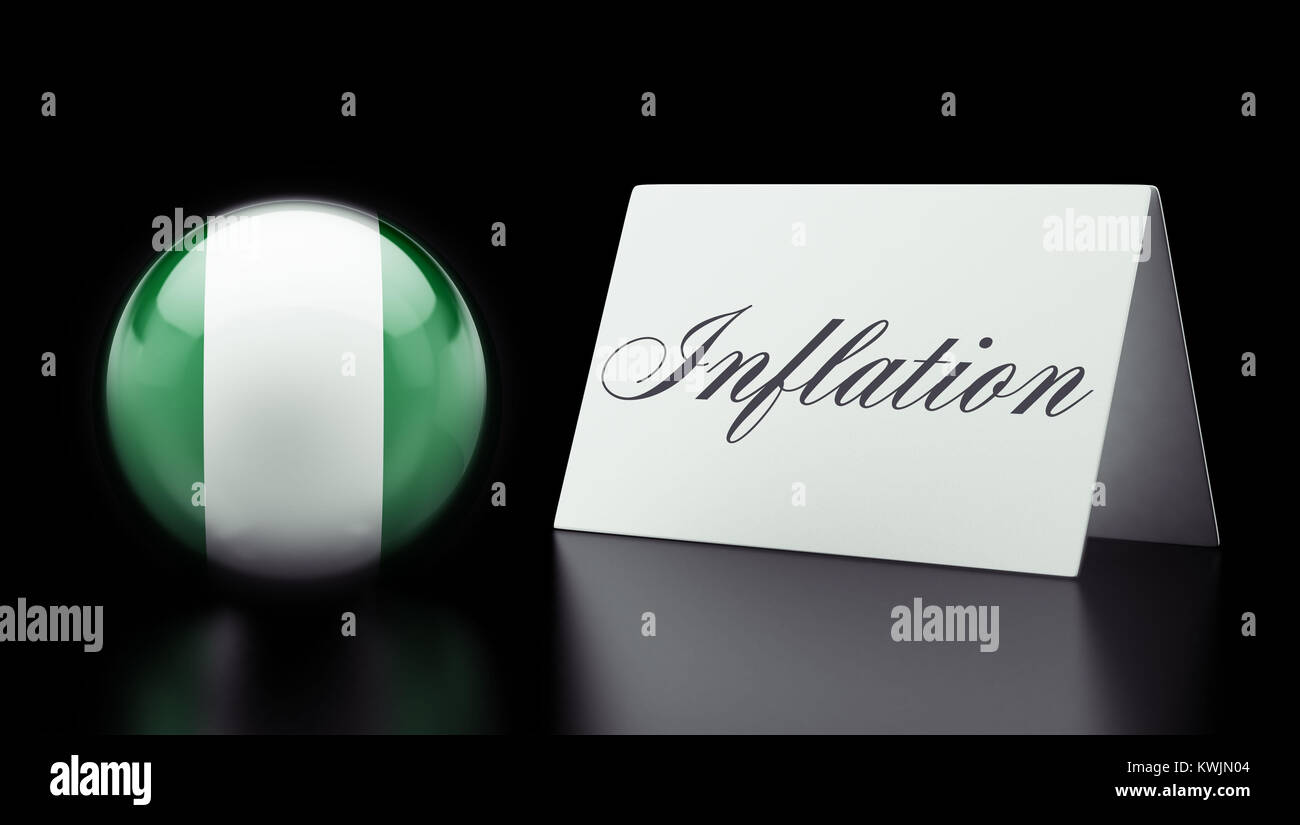 Nigeria High Resolution Inflation Concept Stock Photo - Alamy