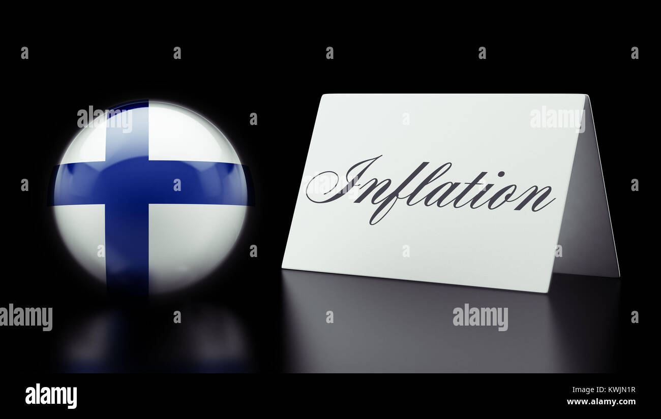 Finland High Resolution Inflation Concept Stock Photo - Alamy
