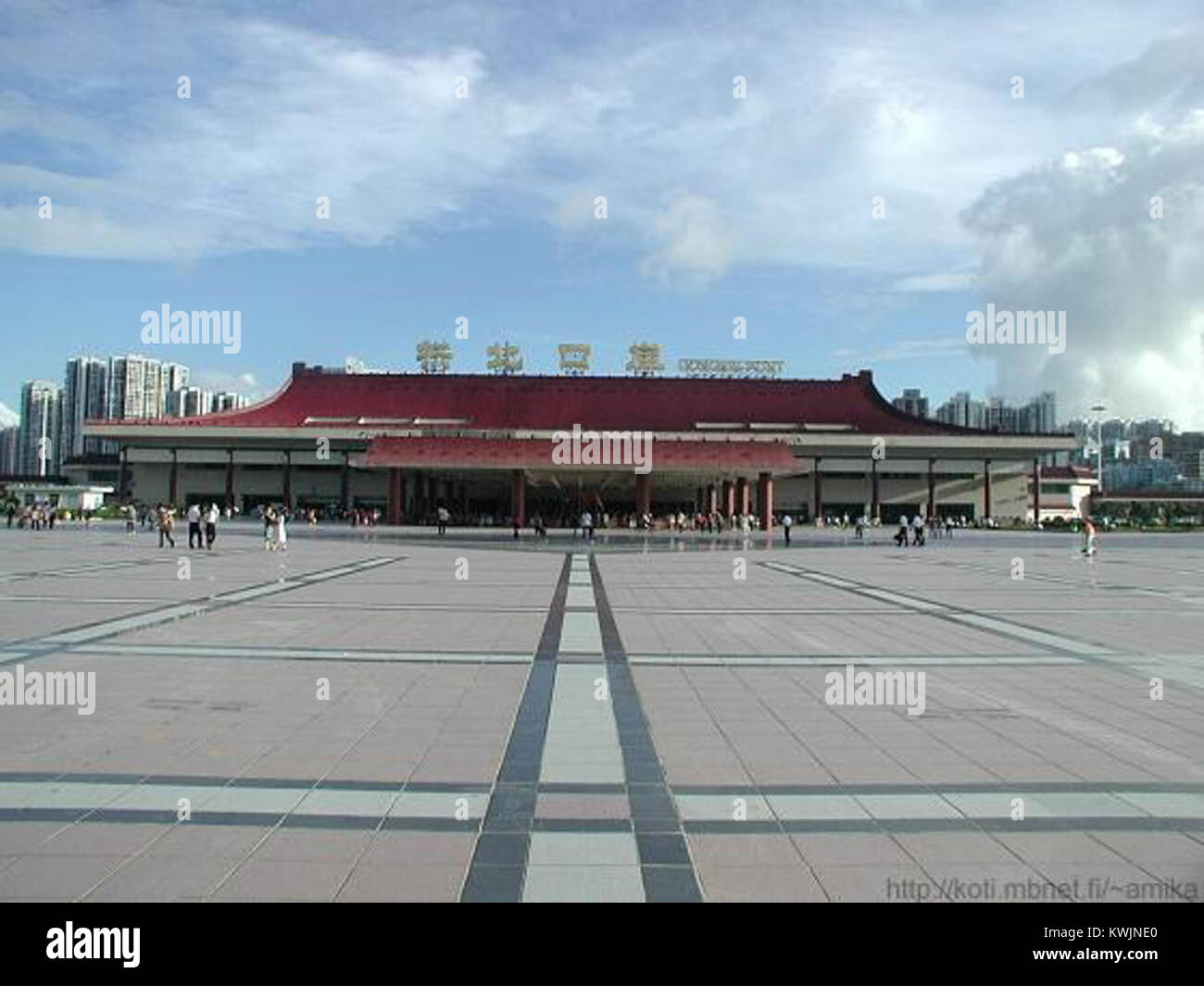 Zhuhai, Gongbei, Macau border crossing Stock Photo - Alamy