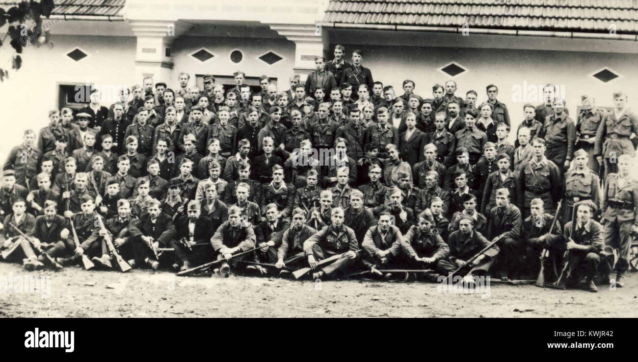 This image shows a defensive battalion of the Fourth Operational Zone ...