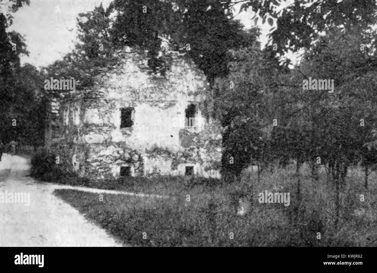 This image describes the last traces of German devastation in Sebrelje ...