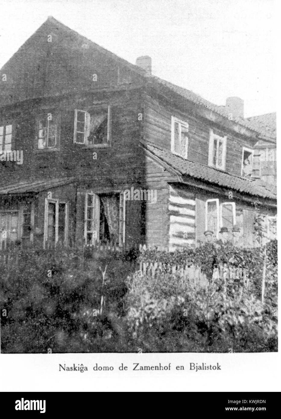 The Zamenhof House in Białystok, Poland, is the birthplace of L. L ...