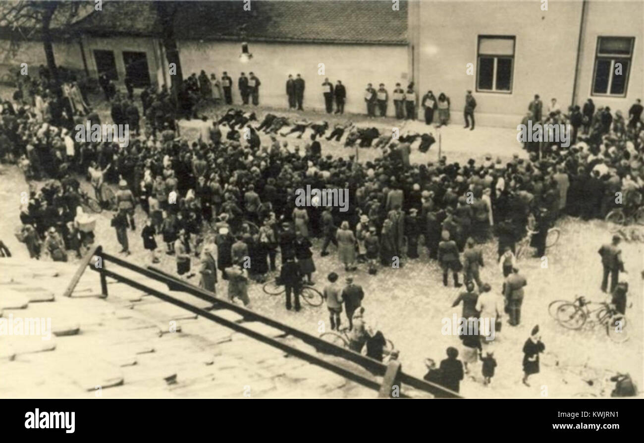 This image from Celje depicts the treatment of captured and dead ...