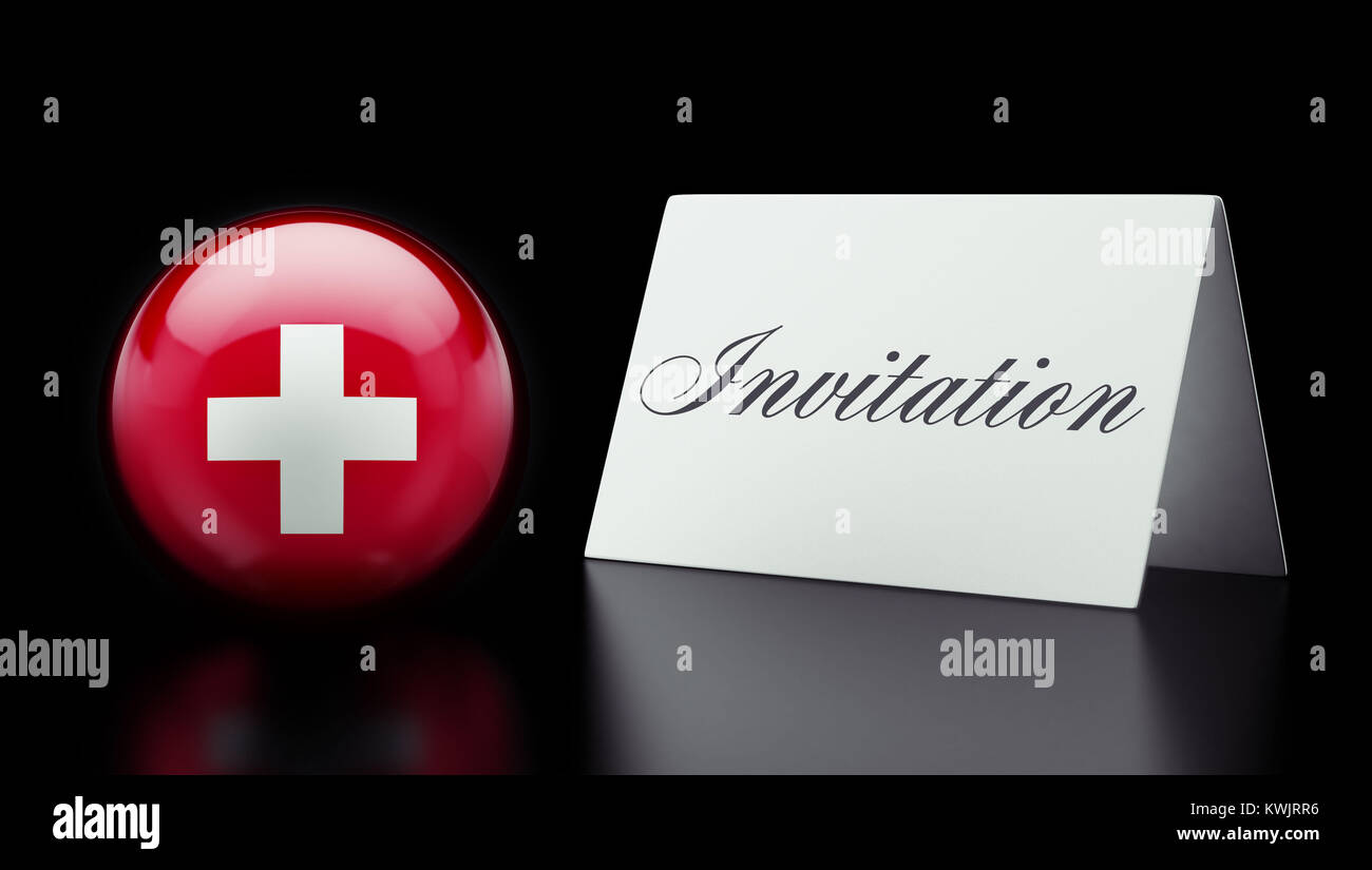 Switzerland High Resolution Invitation Concept Stock Photo - Alamy