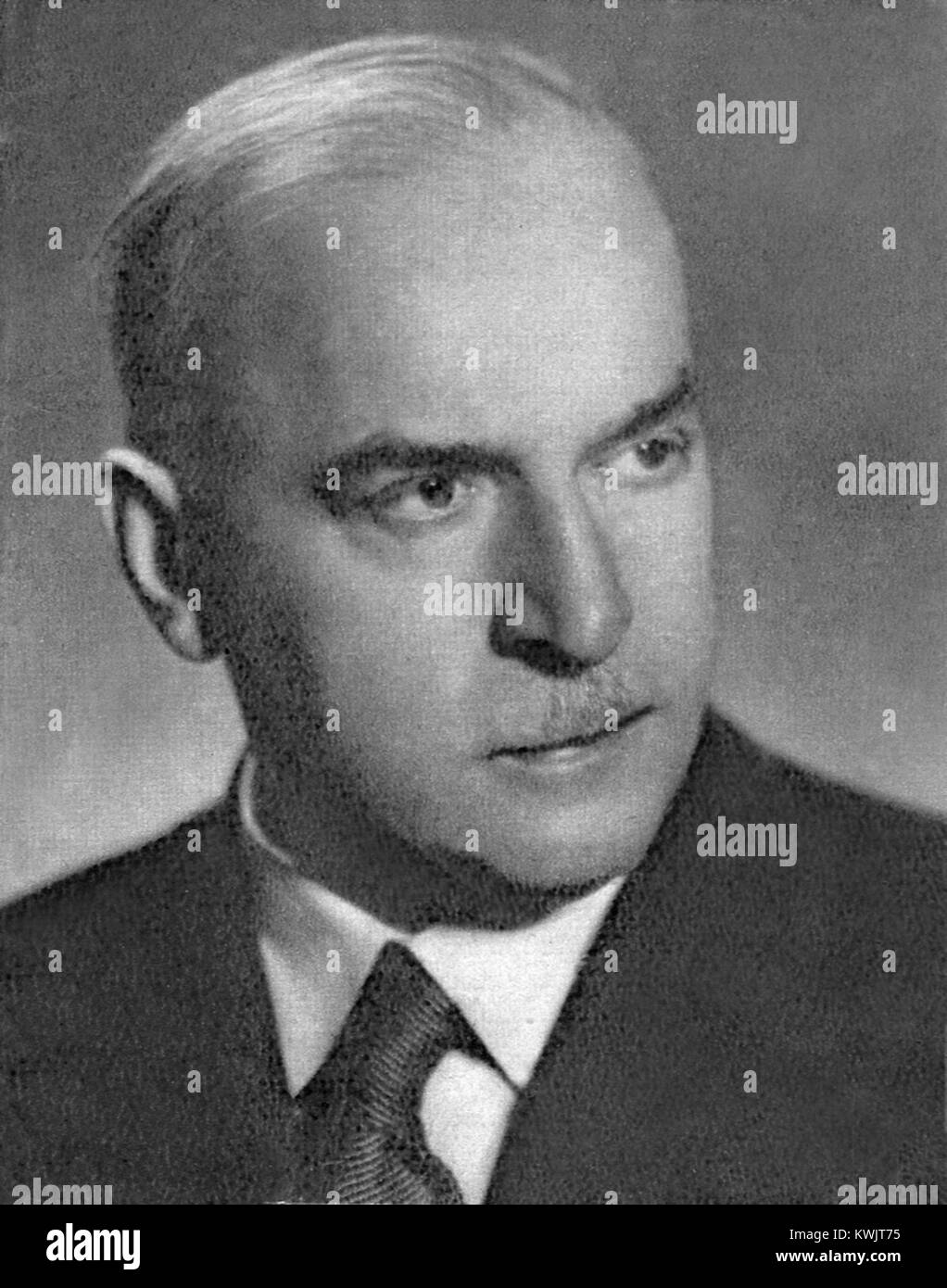 Zdzisław Jahnke Polish violinist conductor 1949 Stock Photo - Alamy