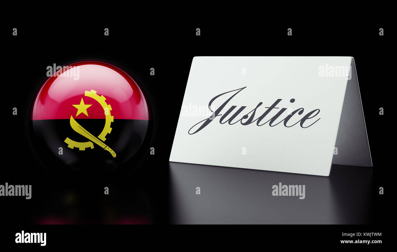 Angola High Resolution Justice Concept Stock Photo - Alamy