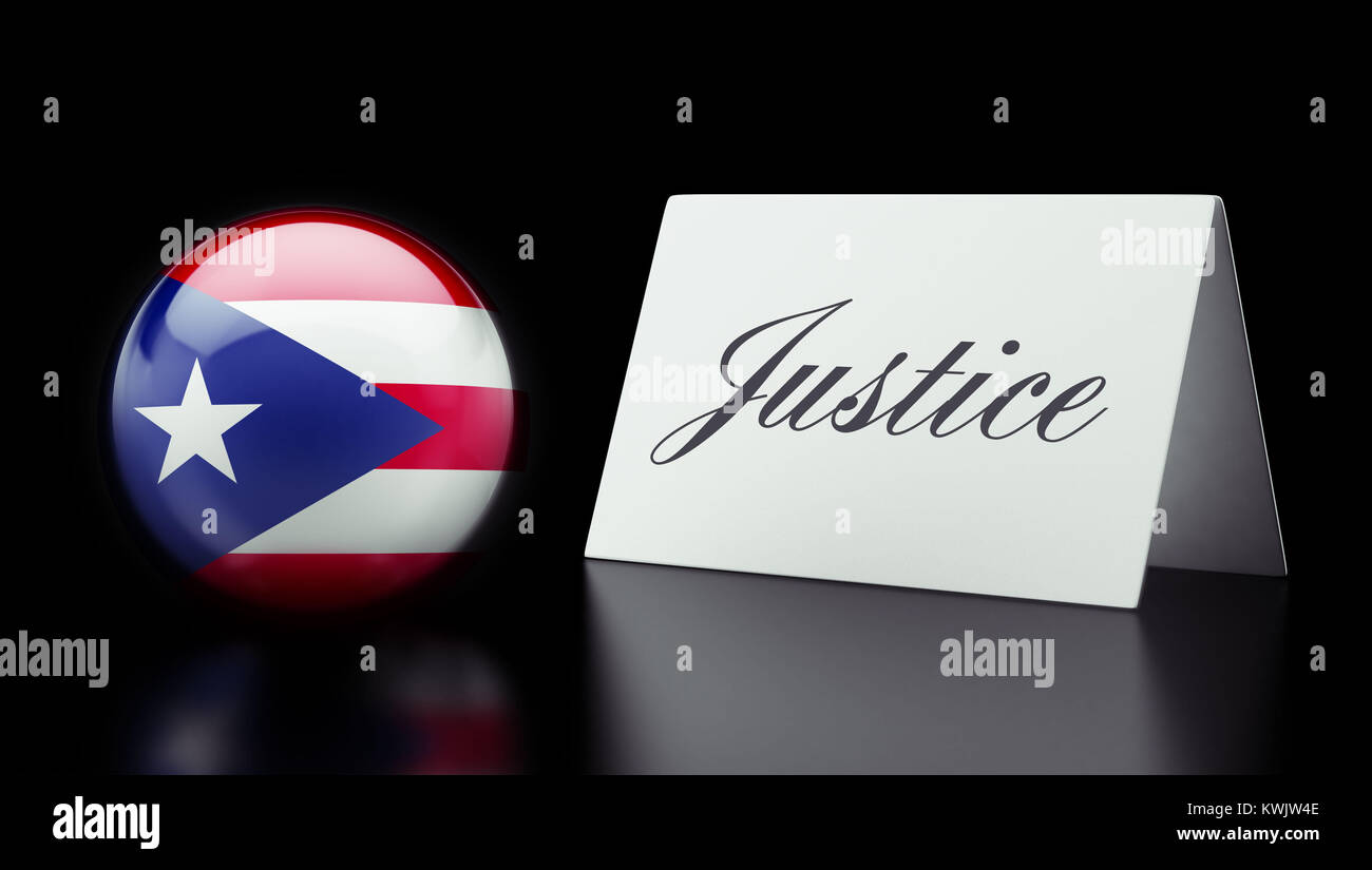 Puerto Rico High Resolution Justice Concept Stock Photo - Alamy