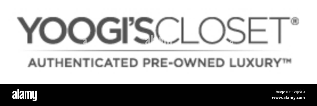 Yoogi's Closet Logo 2014 Stock Photo - Alamy