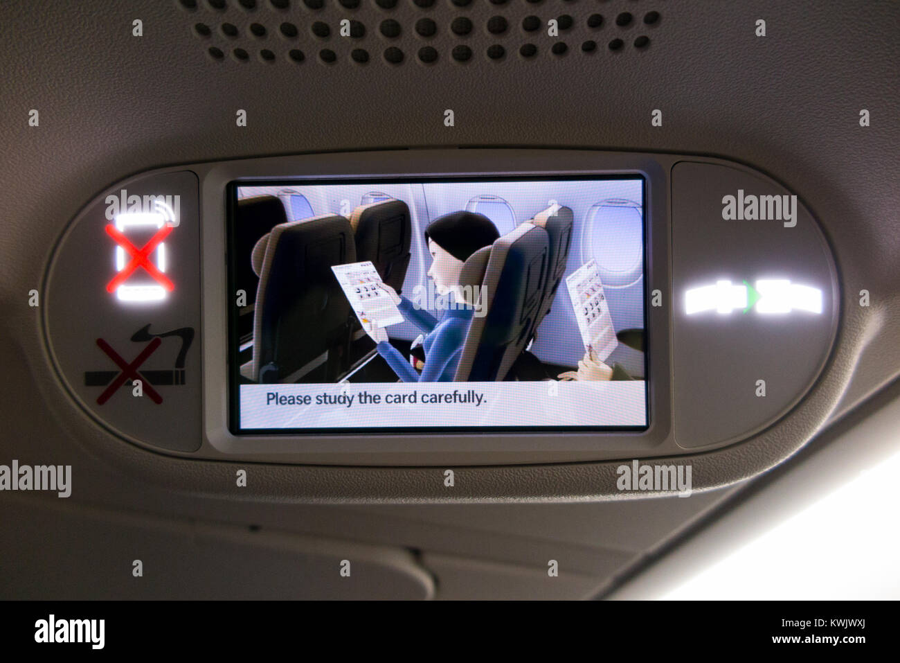 Cabin crew briefing hi-res stock photography and images - Alamy