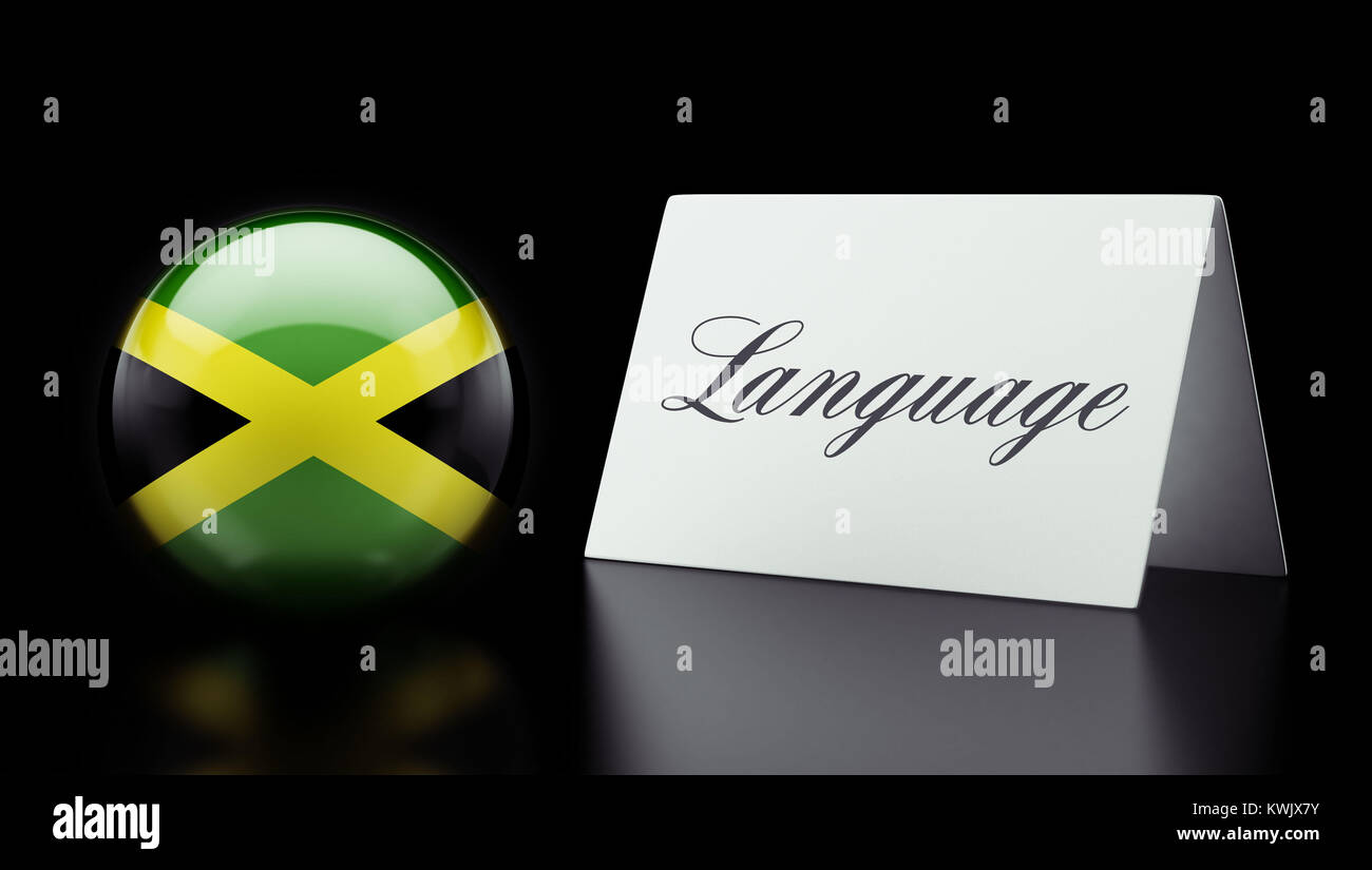 Jamaica High Resolution Language Concept Stock Photo - Alamy