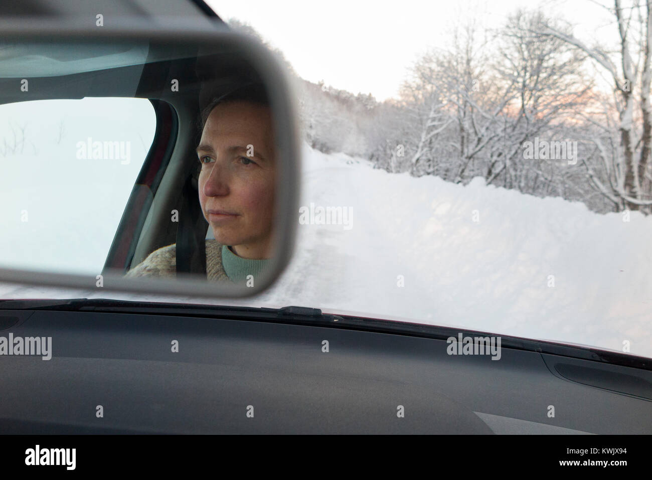 Hazardous roads and driving conditions hi-res stock photography and ...