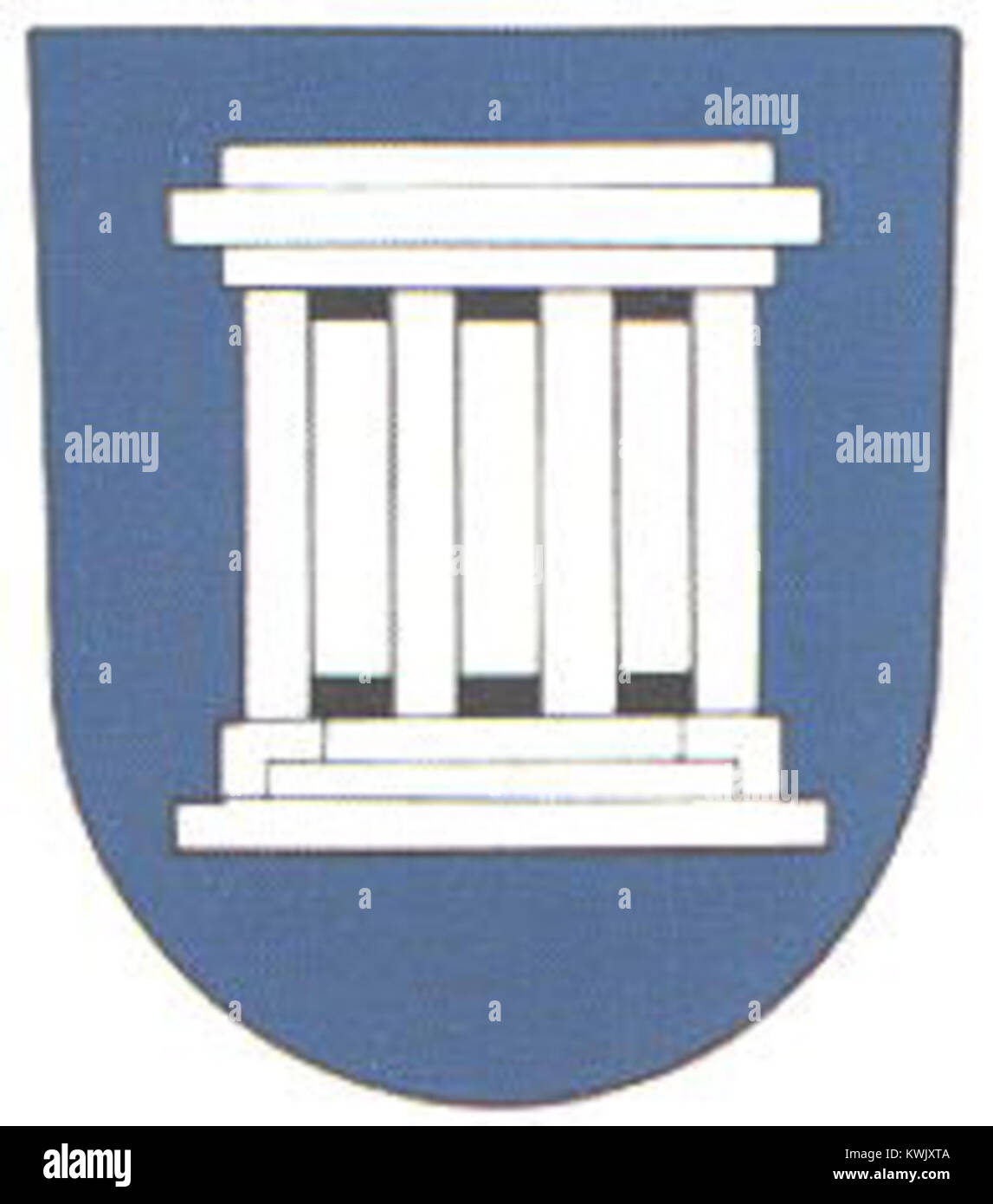 The 'Znak mesta Hronov' is the coat of arms of the town of Hronov in ...