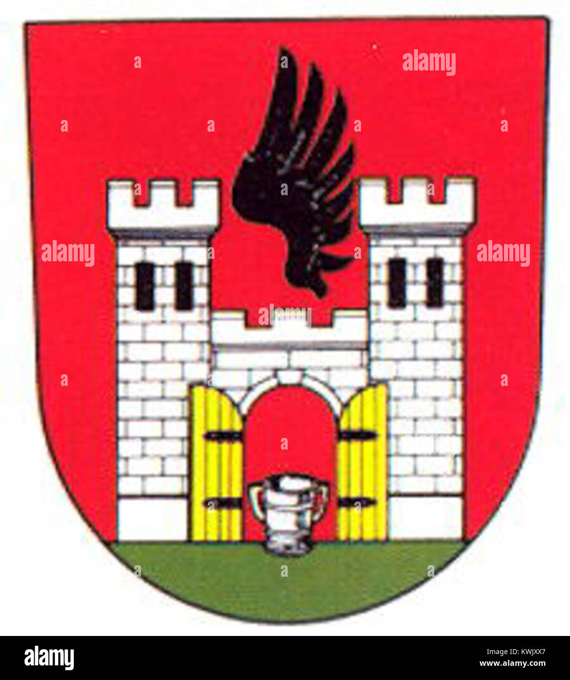 The 'Znak obce Malesov' is the emblem of the village of Malesov, Czech ...