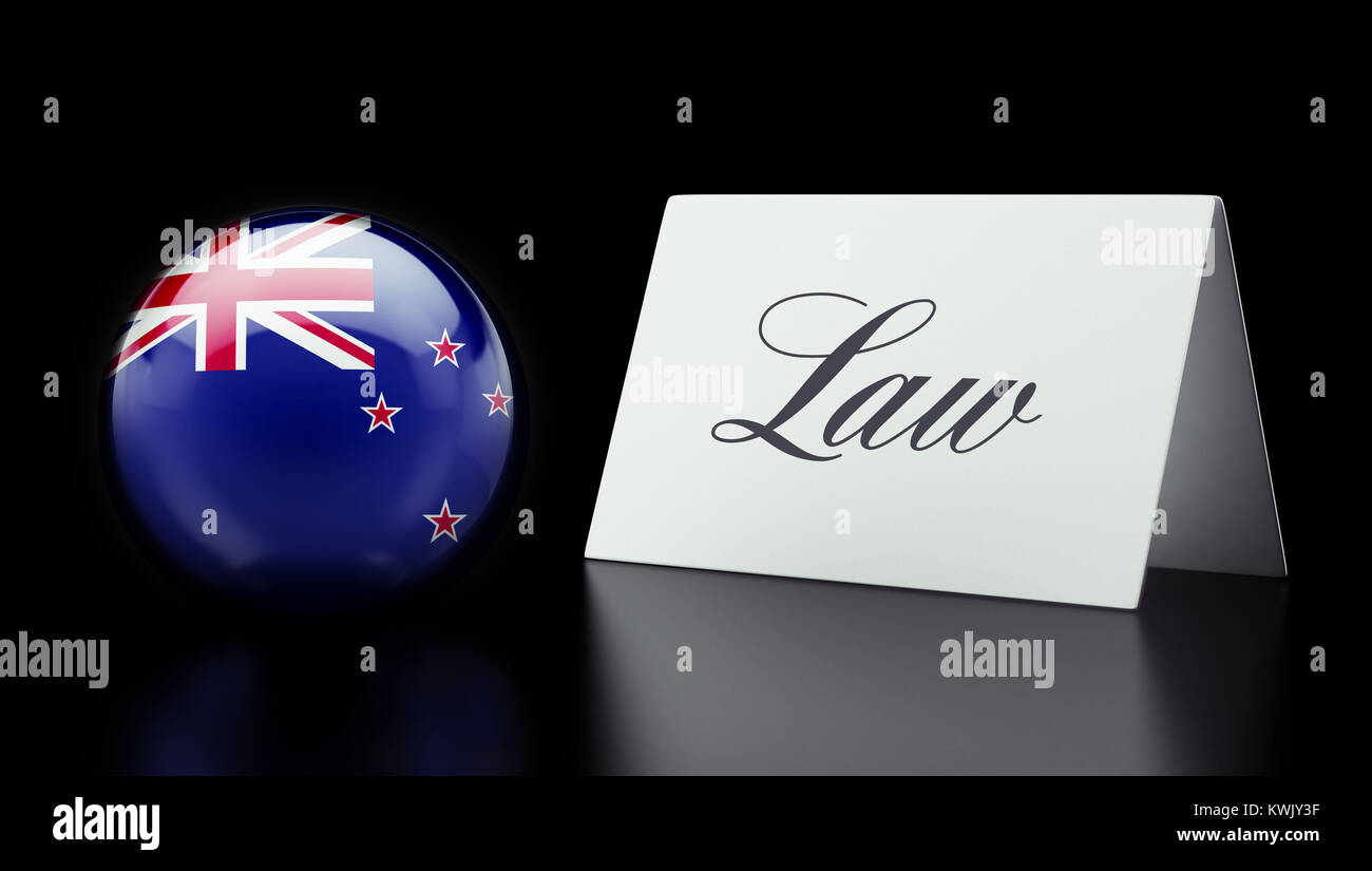 New Zealand High Resolution Law Concept Stock Photo - Alamy