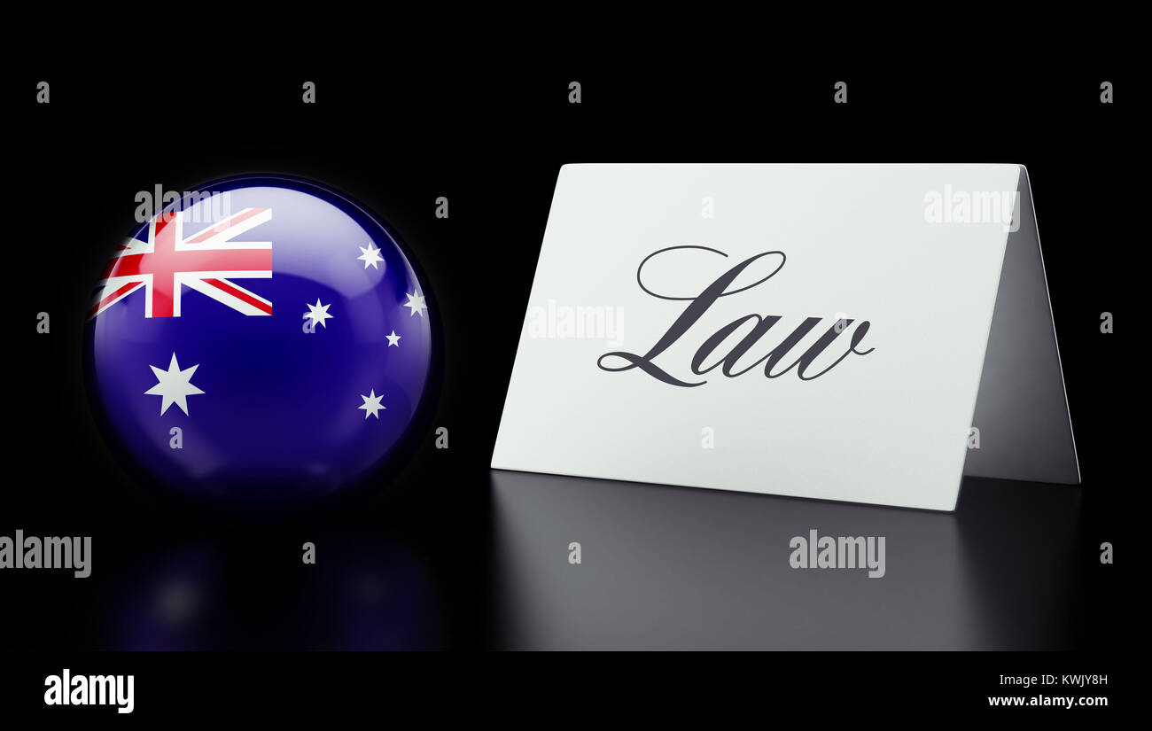 Australia High Resolution Law Concept Stock Photo - Alamy