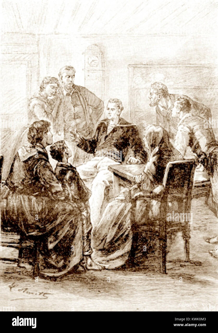 'Foundling Mick' is a piece by artist Leon Benett, depicting an ...